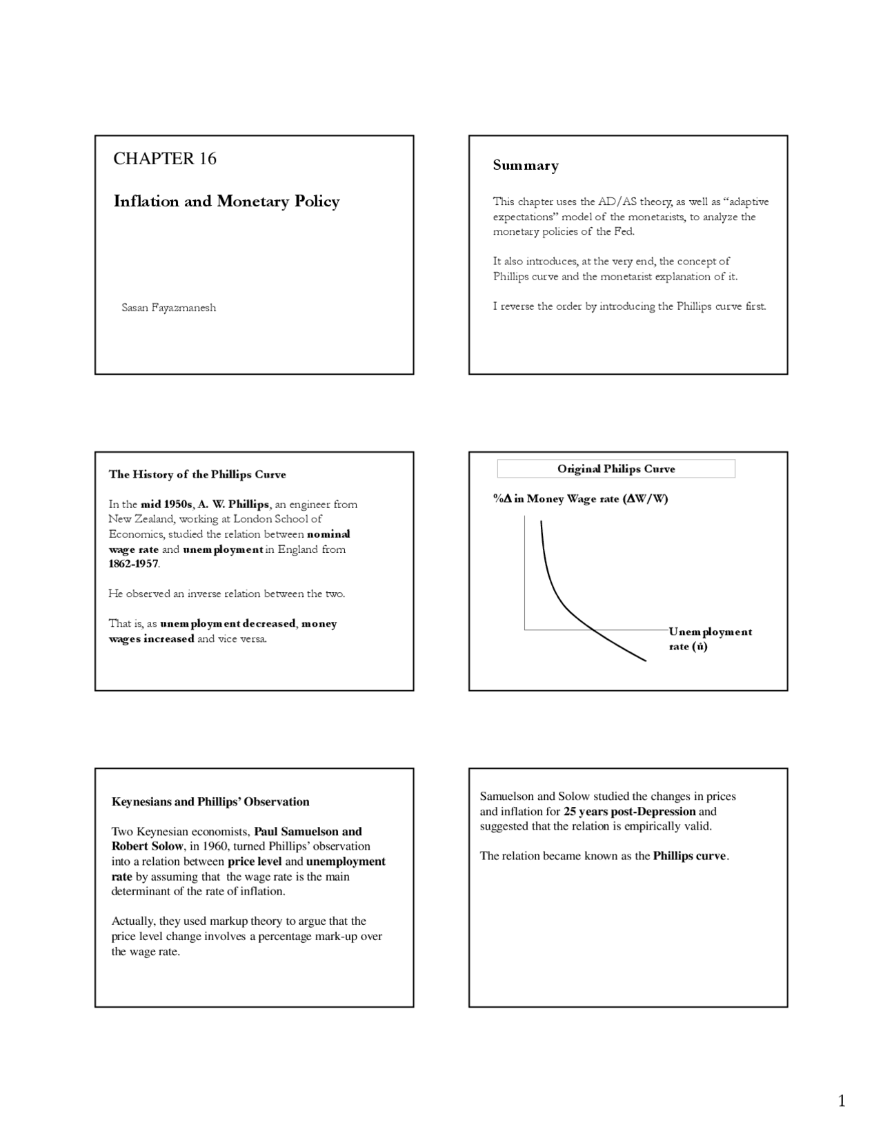 Inflation Principles Of Macroeconomics Lecture Slides Docsity