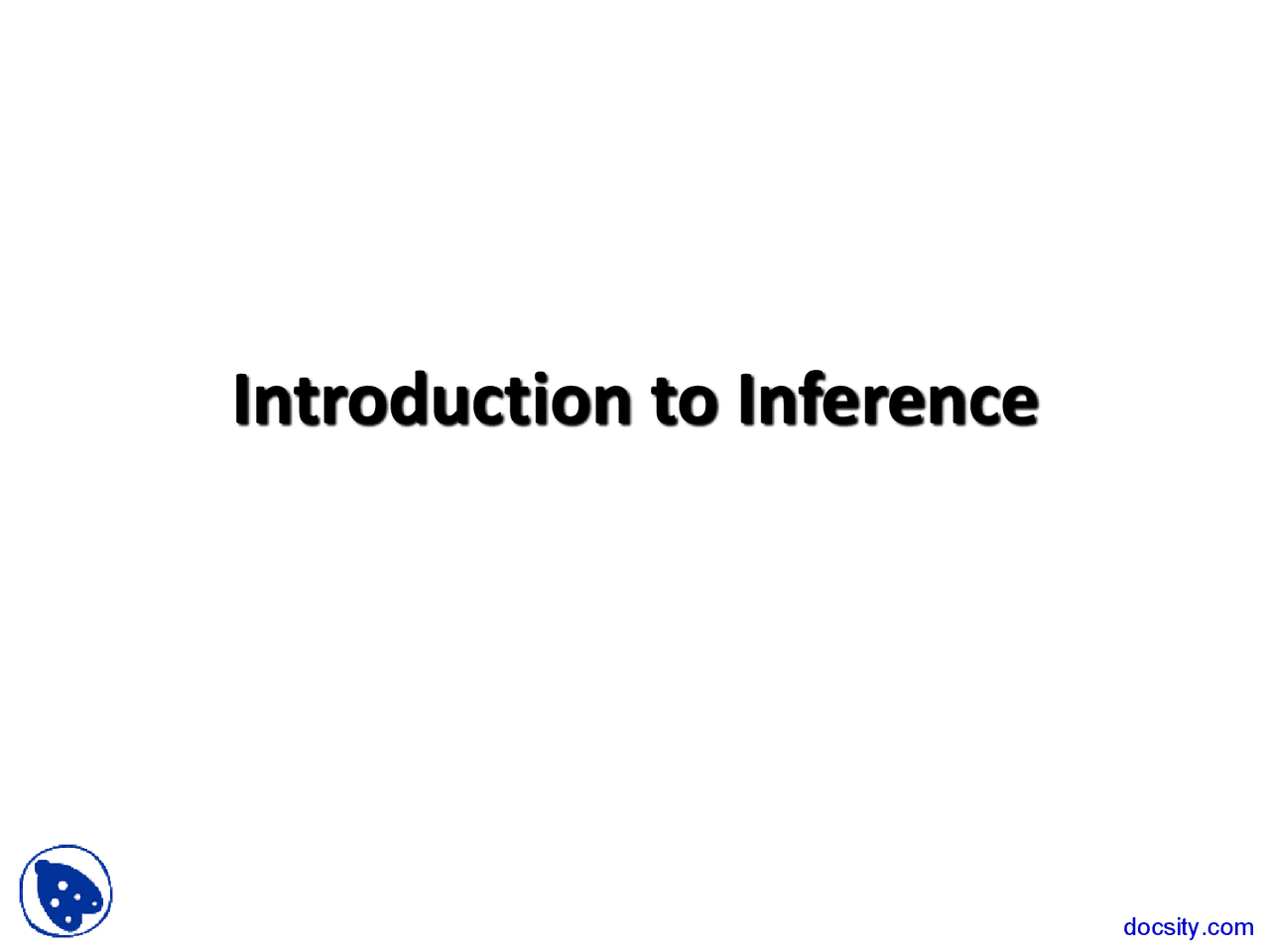 Introduction To Inference Gathering Analyzing And Using Educational Data Lecture Slides