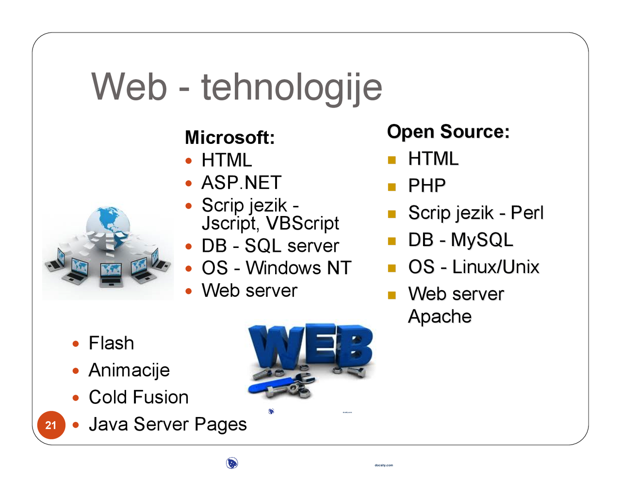 Web tehnologije-Slajdovi-Internet tehnologije-Ekonomija-3 | Slajdovi ...