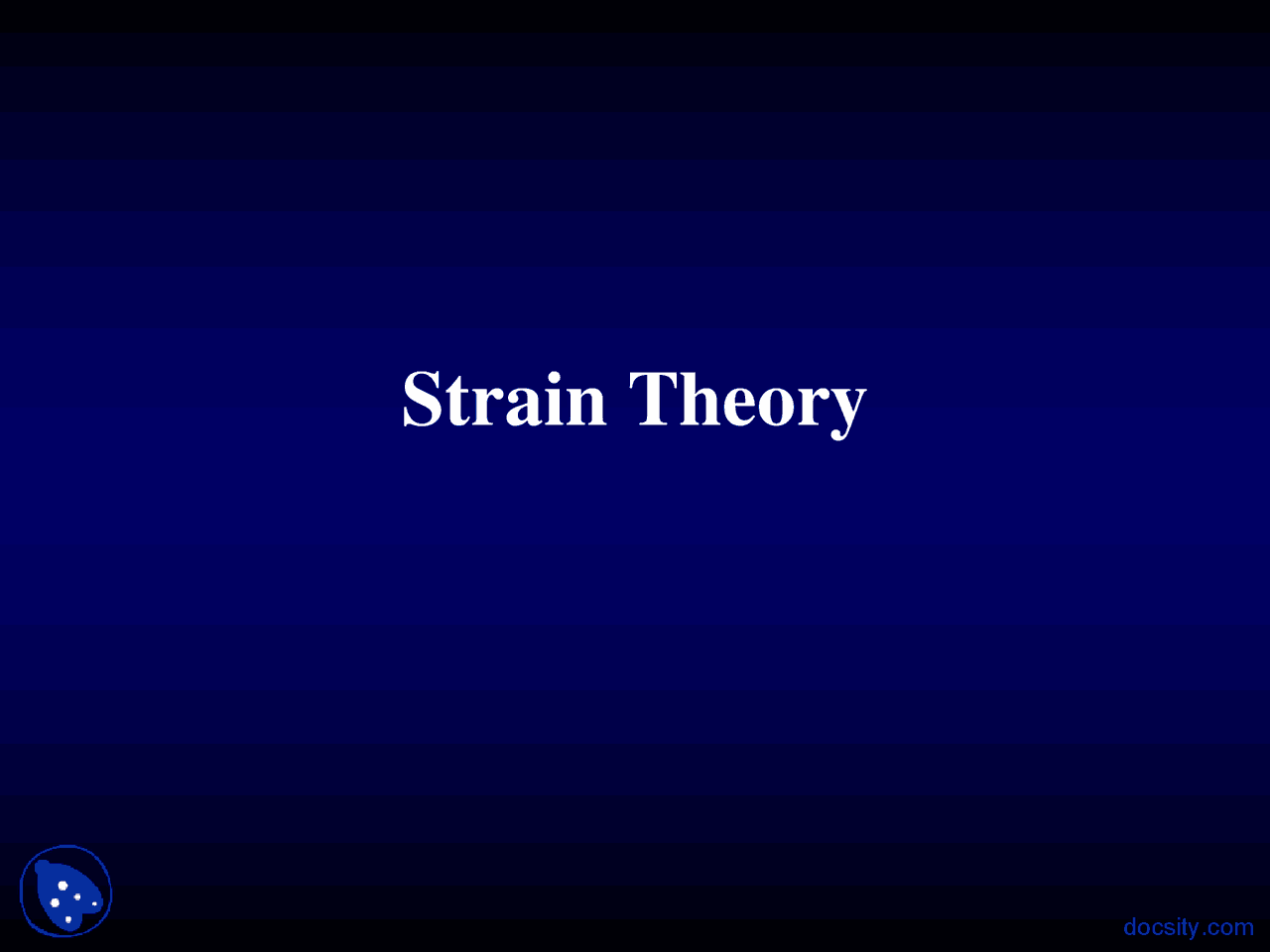 Strain Theory Sociology Of Deviance Lecture Slides Docsity