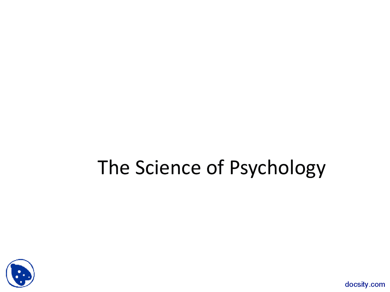 Science Of Psychology Experimental Research Methods Lecture Slides