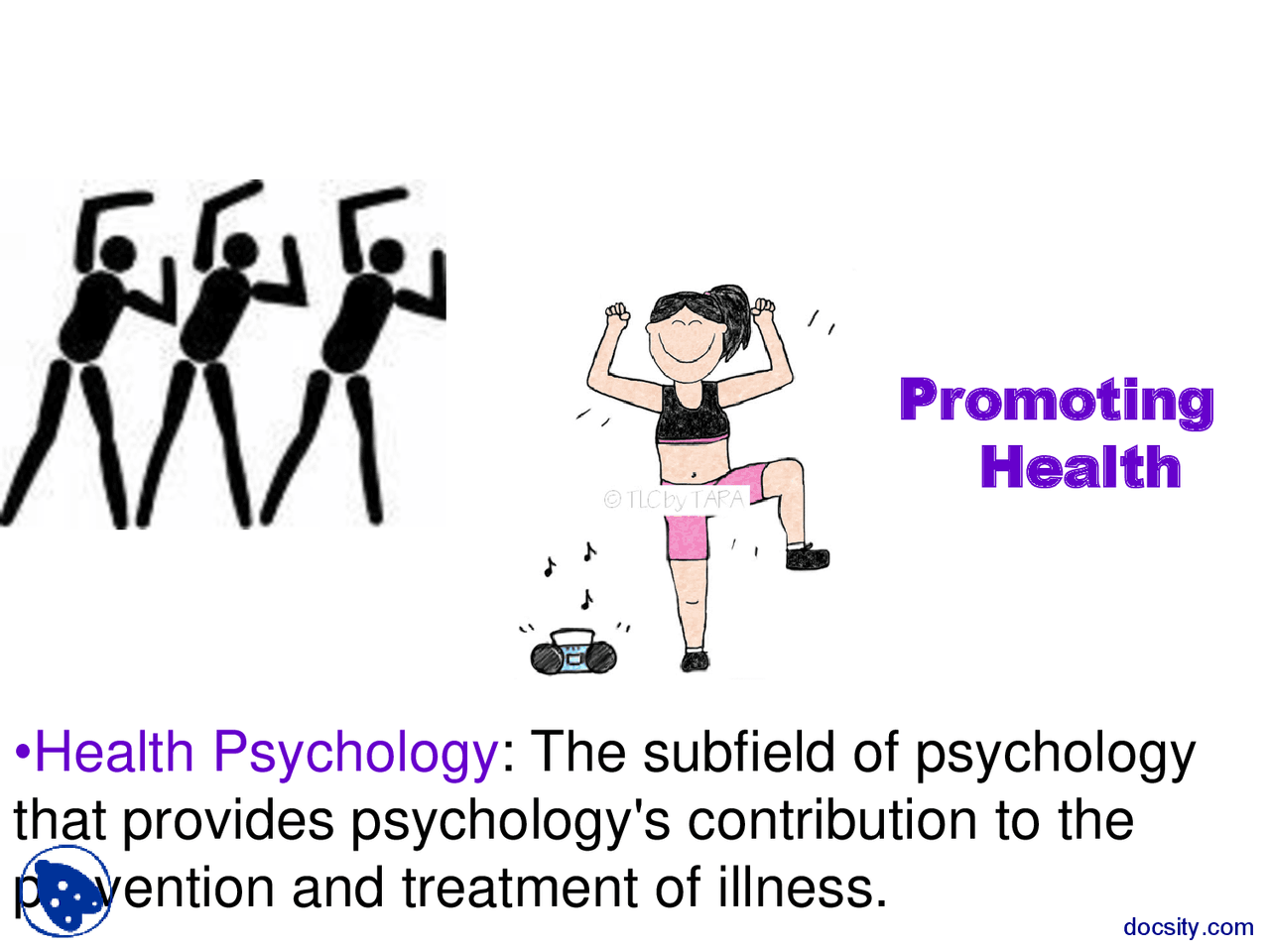 Promoting Health General Psychology Lecture Slides Docsity