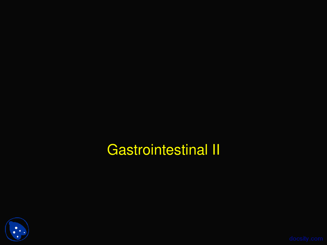 Gastrointestinal Ii Radiology Lab Lecture Slides Docsity