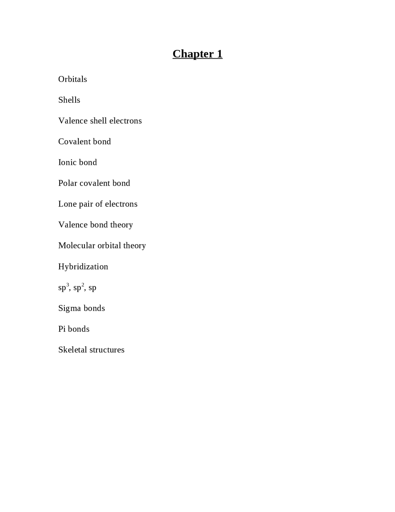 Chemistry Orbitals Electronegativity Functional Groups And