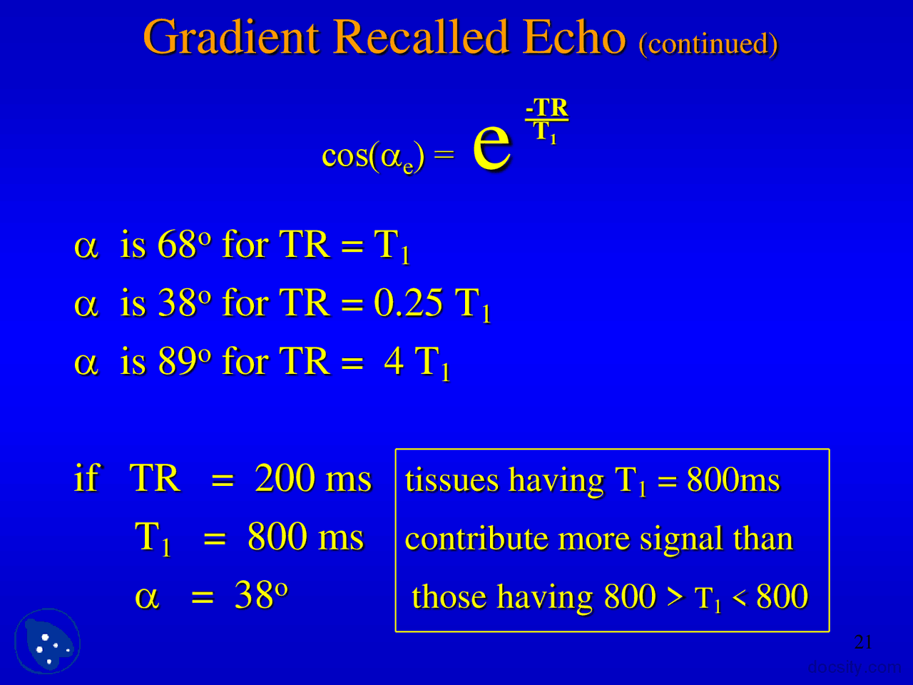 Imaging Methods2 Magnetic Resonance Imaging Lecture Slides Docsity