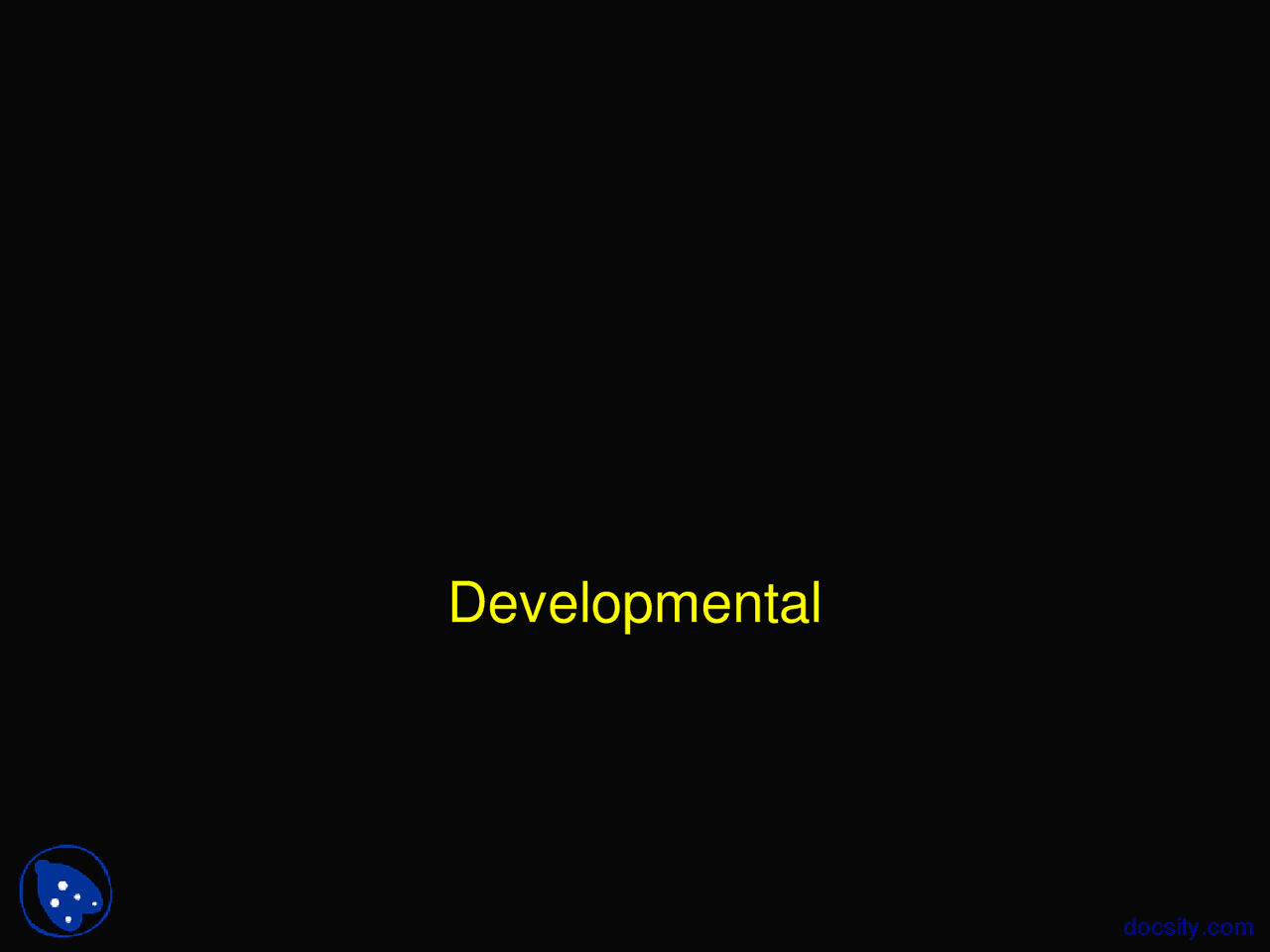 Developmental Radiology Lab Lecture Slides Docsity