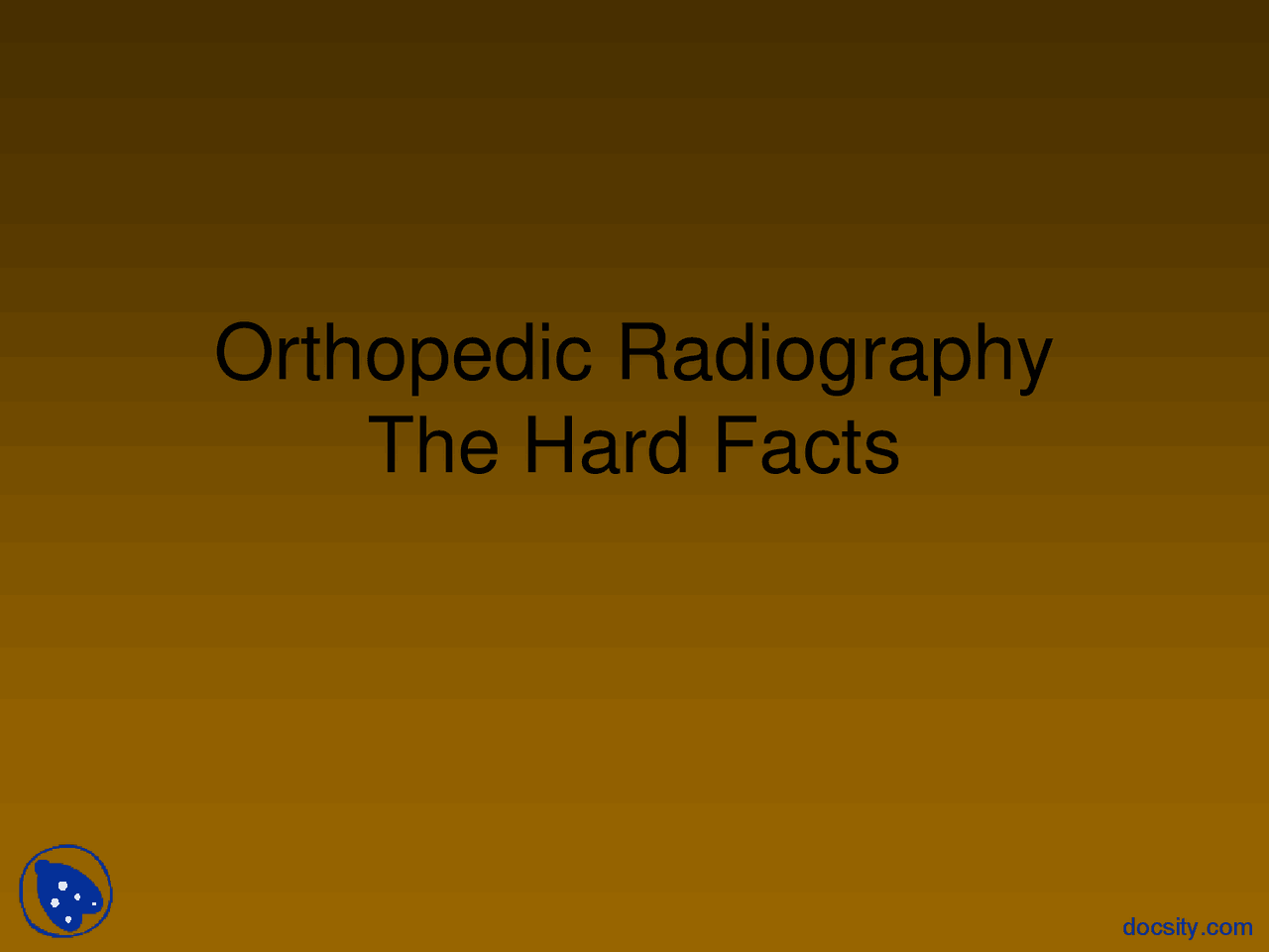 Orthopedic Radiology Radiology Lecture Slides Docsity
