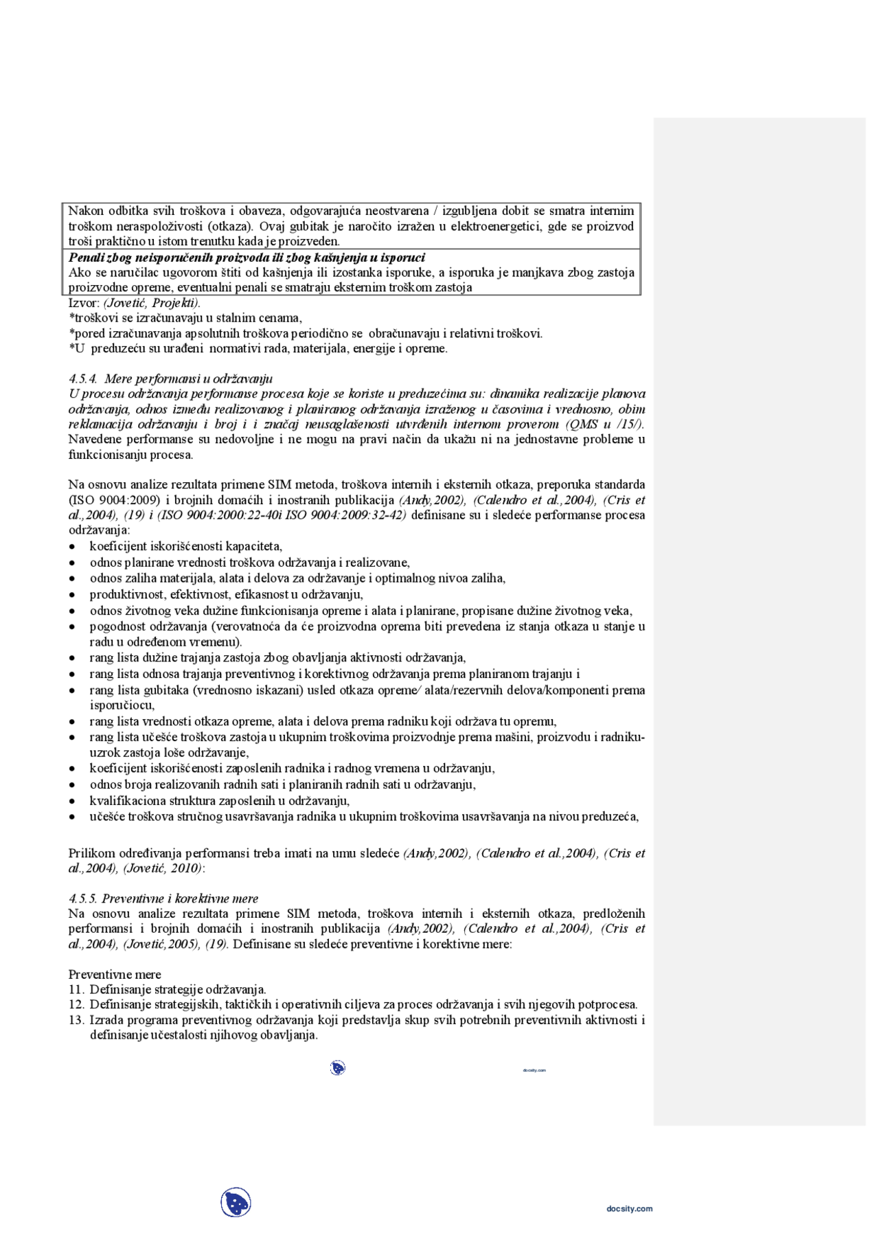 Projektovanje I Razvoj Skripta Menadzment Kvalitetom Ekonomija 4
