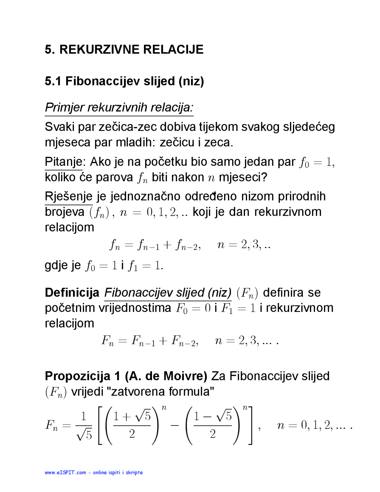 Diskretna matematika-Skripta-Matematika-Elektrotehnika (5) | Rezime' predlog Matematika - Docsity