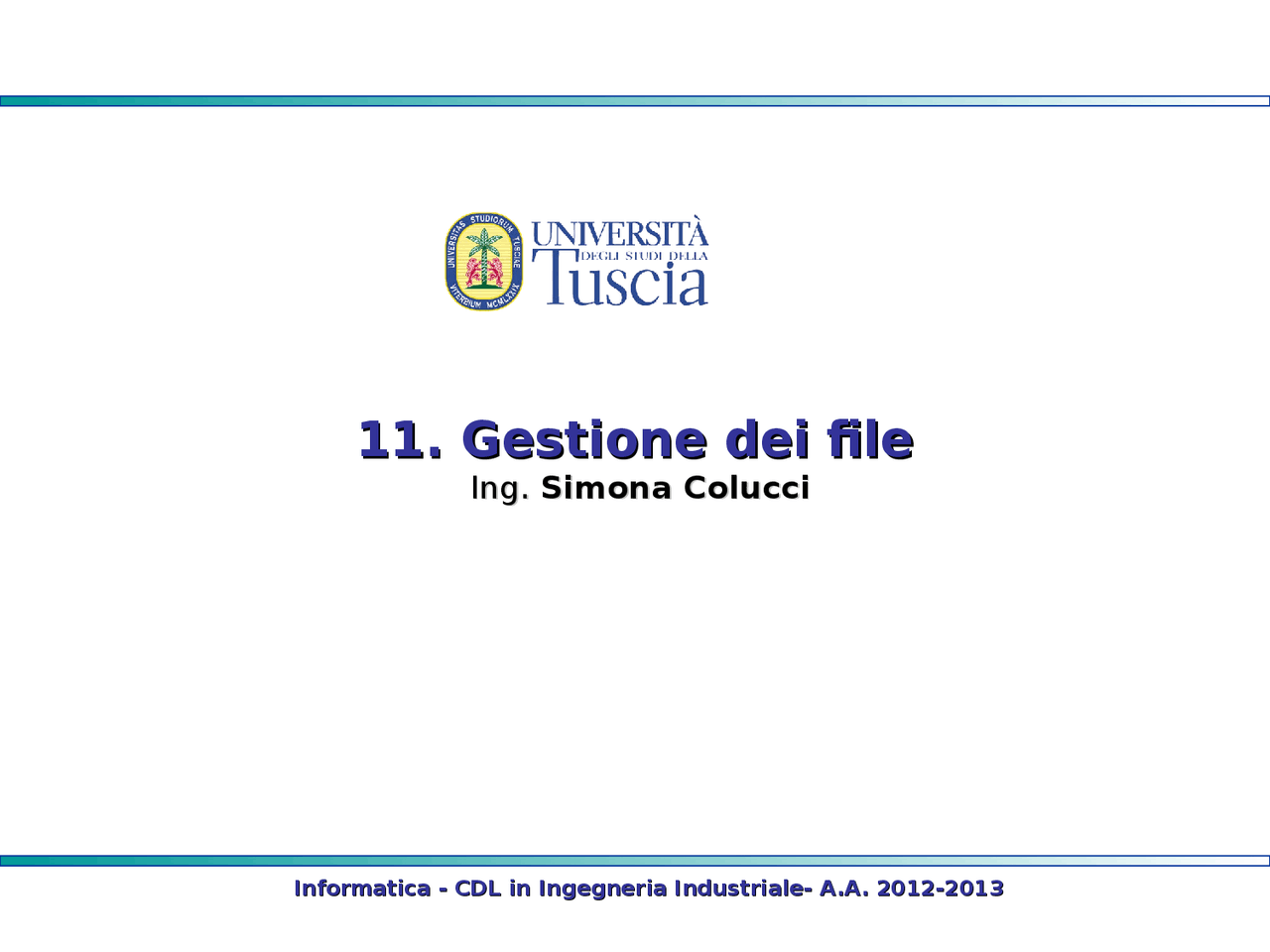 Gestione File Appunti Di Informatica Docsity