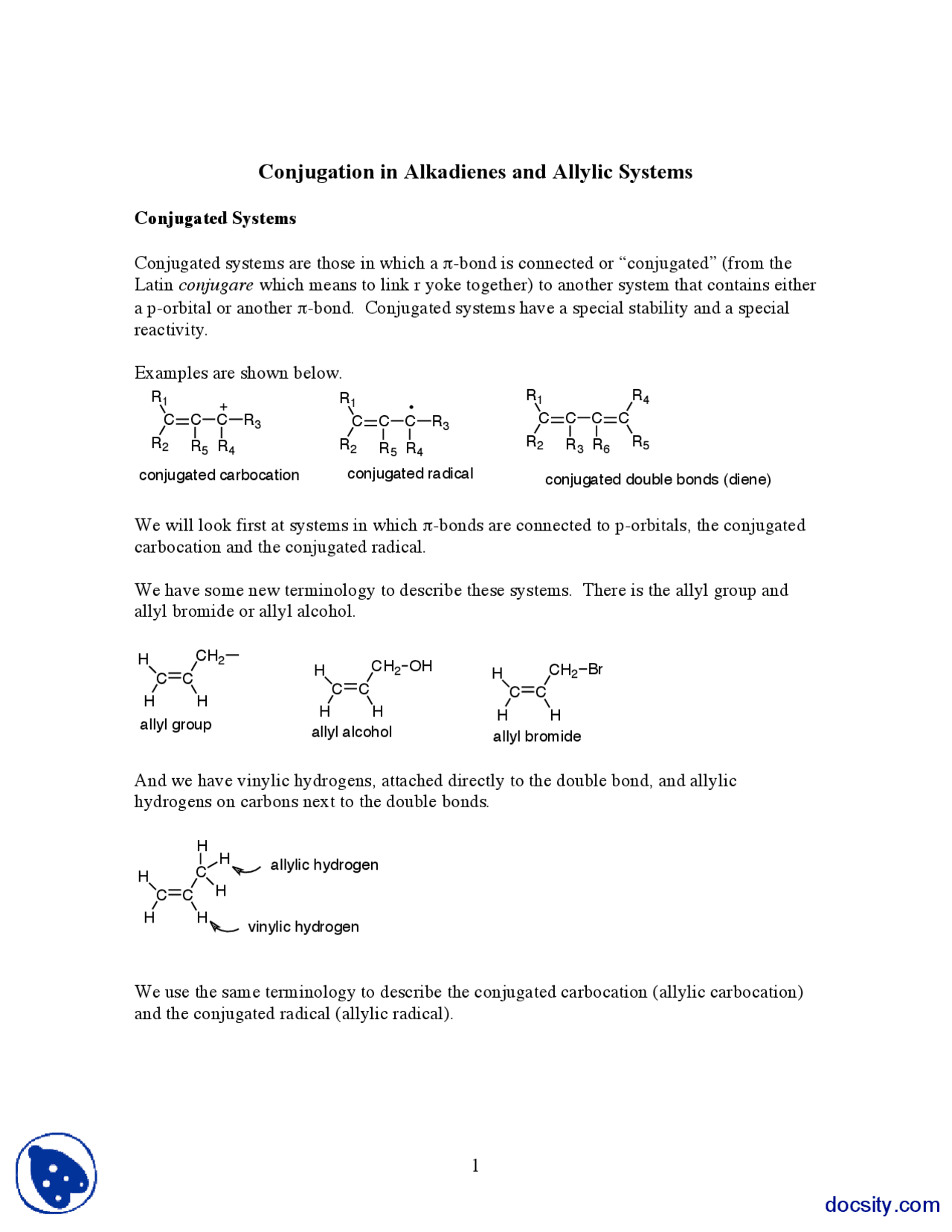 Alkadienes and Allylic Systems - Organic Chemistry - Lecture Notes ...