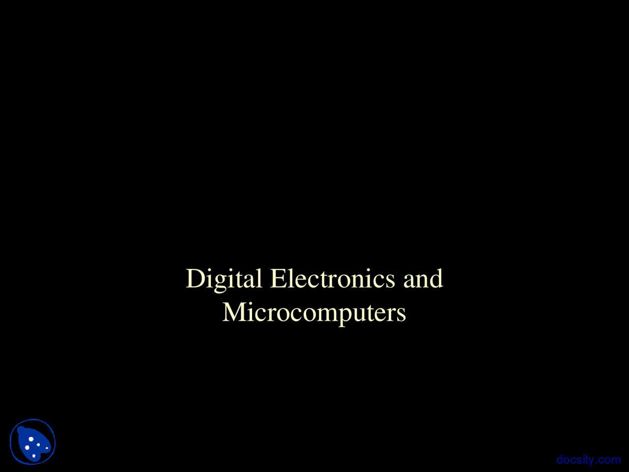 Digital Electronics And Microcomputers Instrumental Chemistry