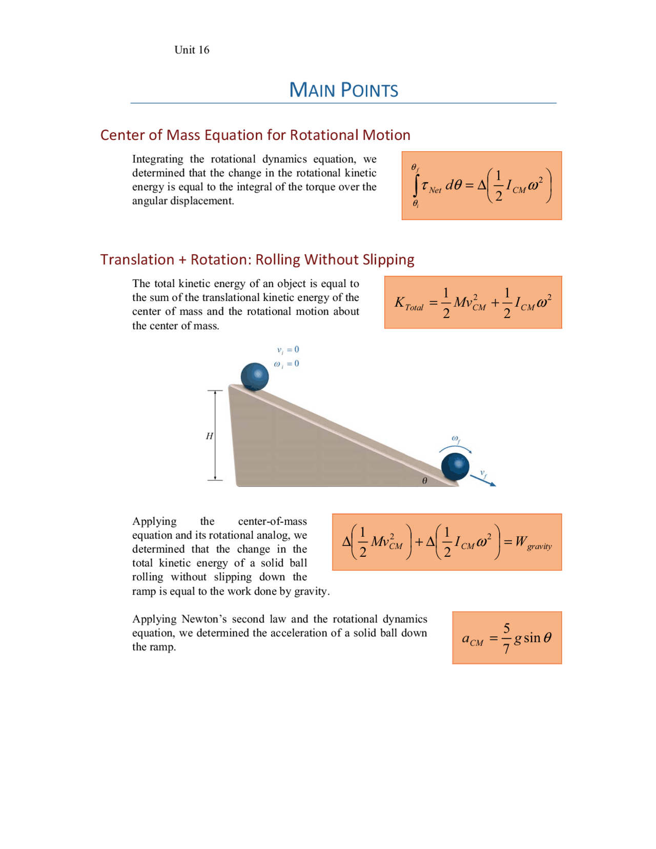 Rotational Dynamics Physics For Scientists And Engineers I Lecture