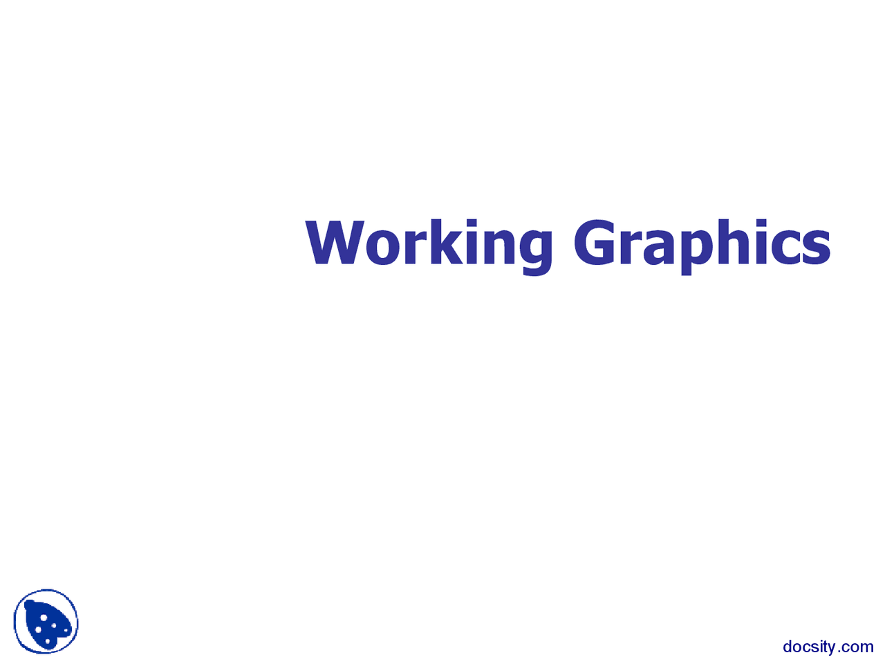 Working Graphics - Web Programming - Lecture Slides - Docsity