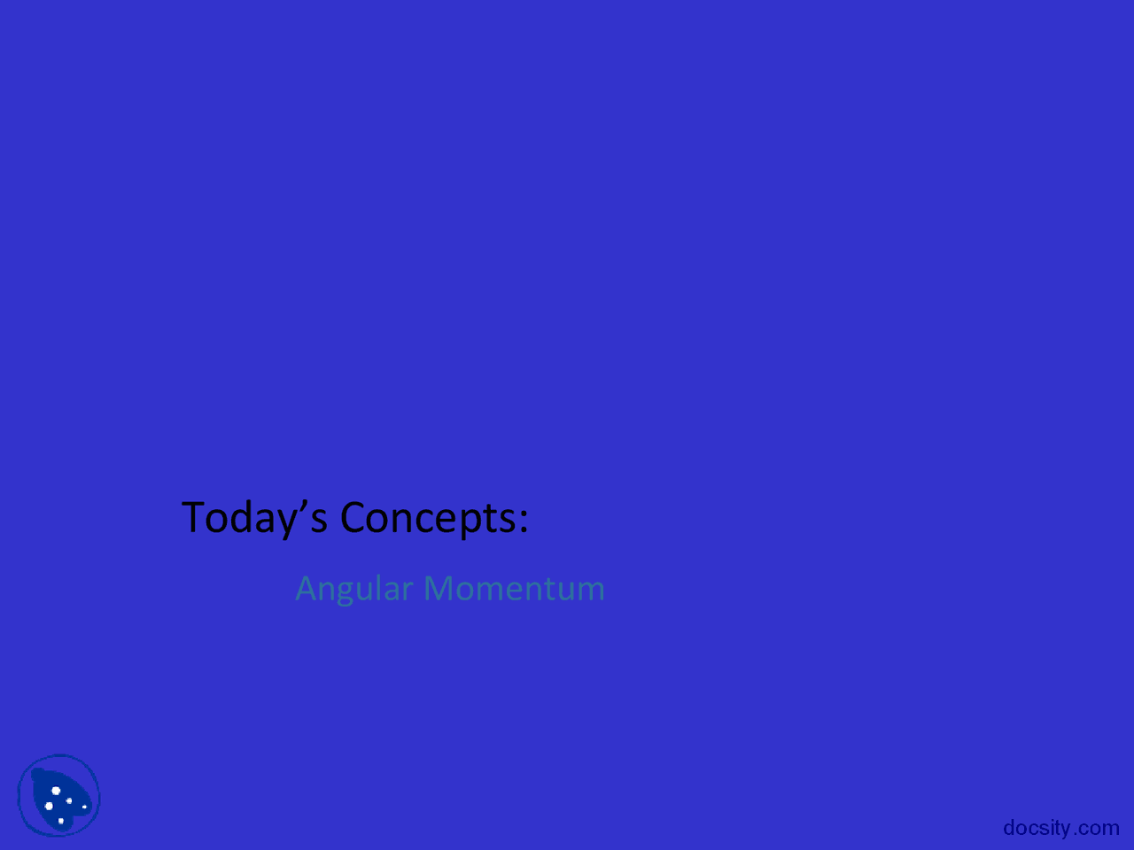 Momentum Physics For Scientists And Engineers I Lecture Slides