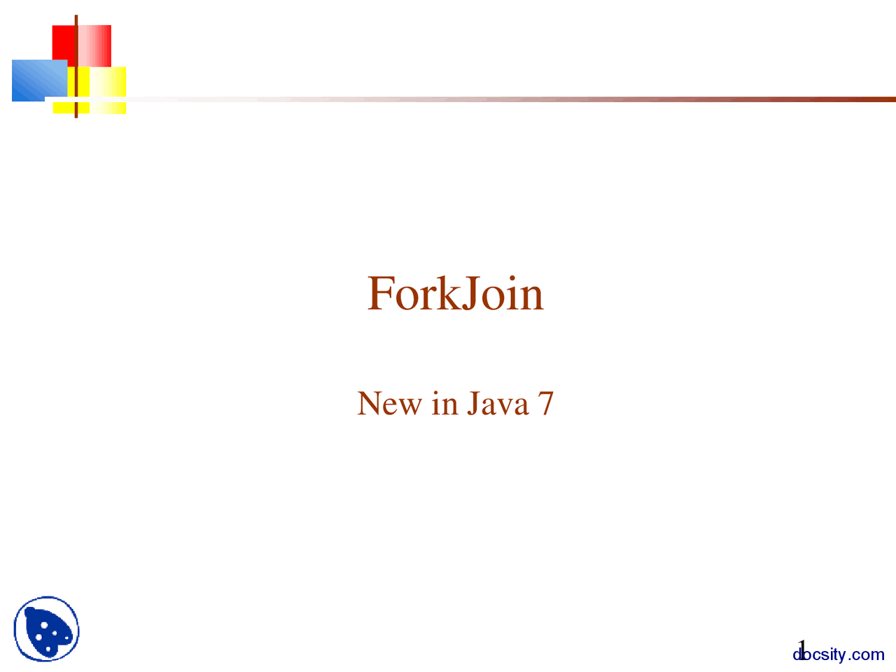 Forkjoin Programming Languages And Techniques Ii Lecture Slides 5528