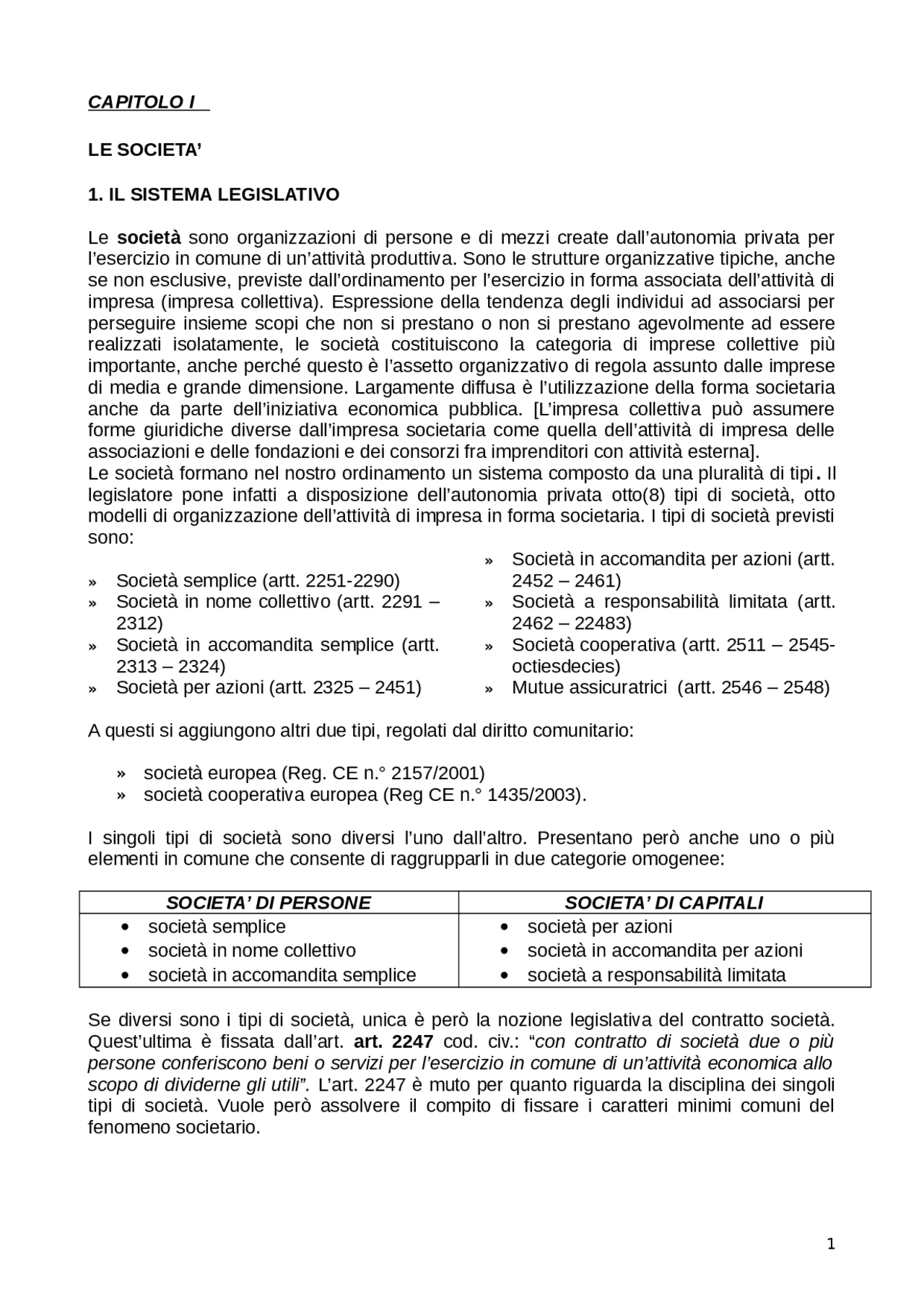 Campobasso 2 Versione 2011 Sintesi Completa Docsity