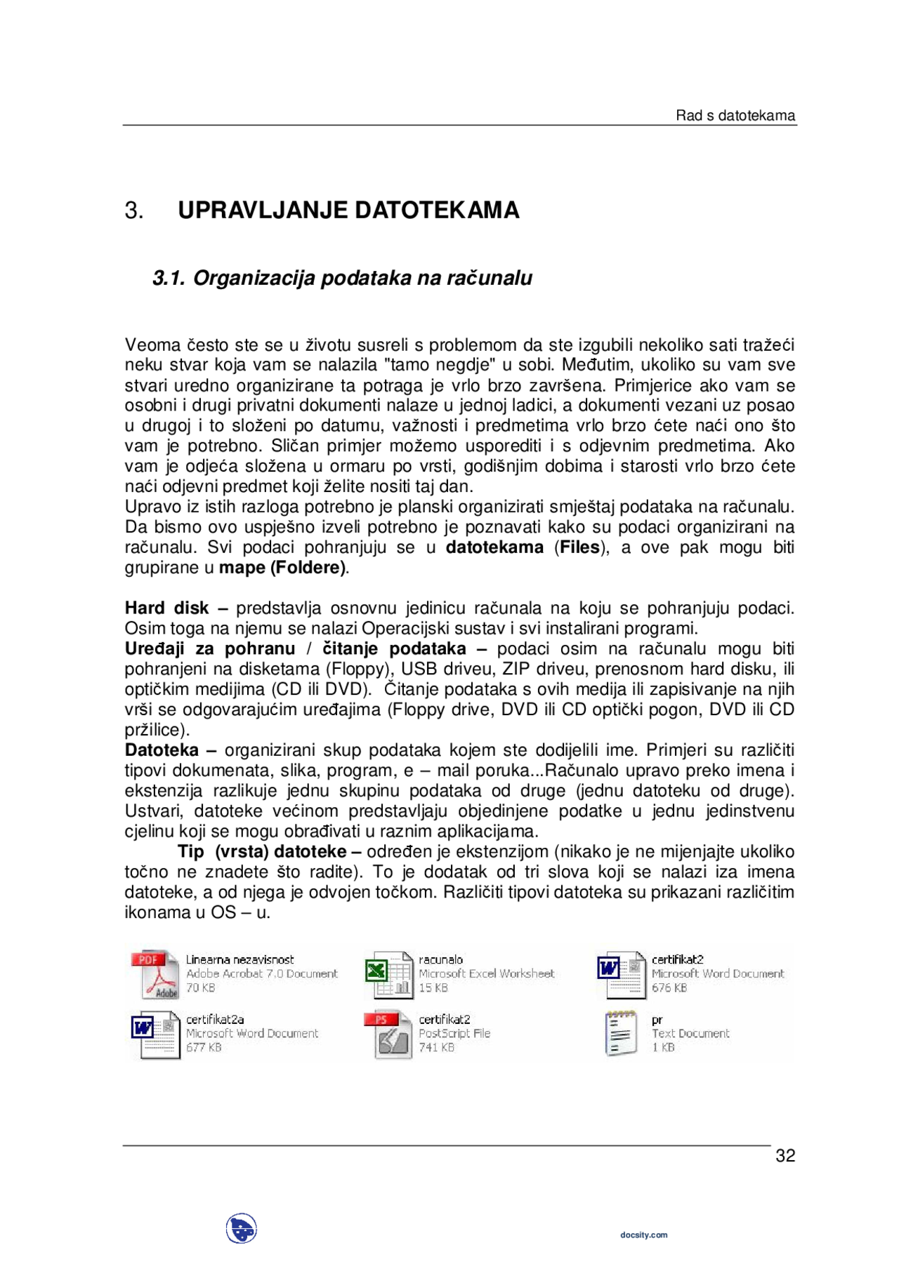 Osnove Rada U Windows Okruzenju Skripta Informatika Turizam Part5