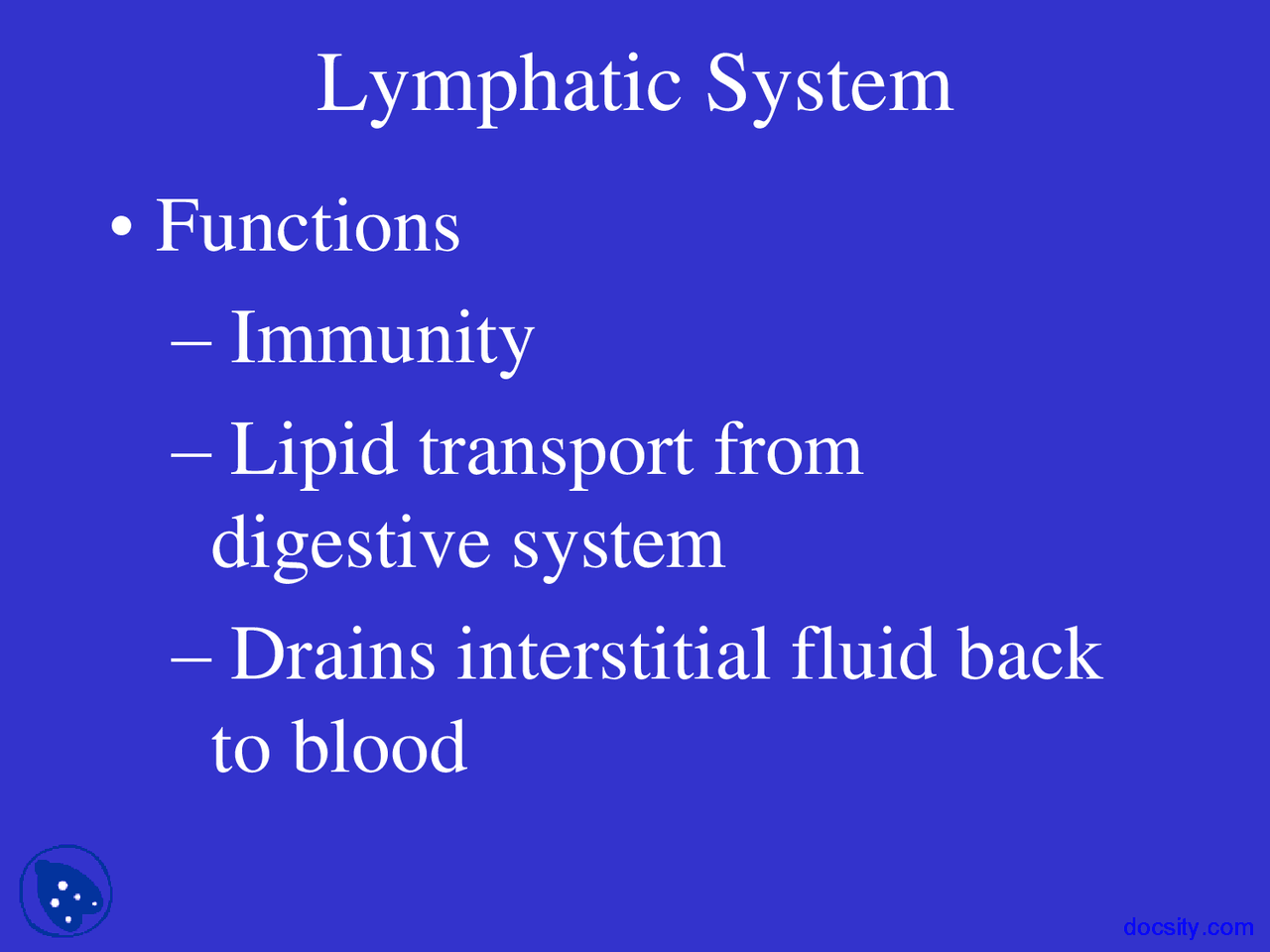 Lymphatic System - Basic Human Anatomy - Lecture Slides | Slides ...