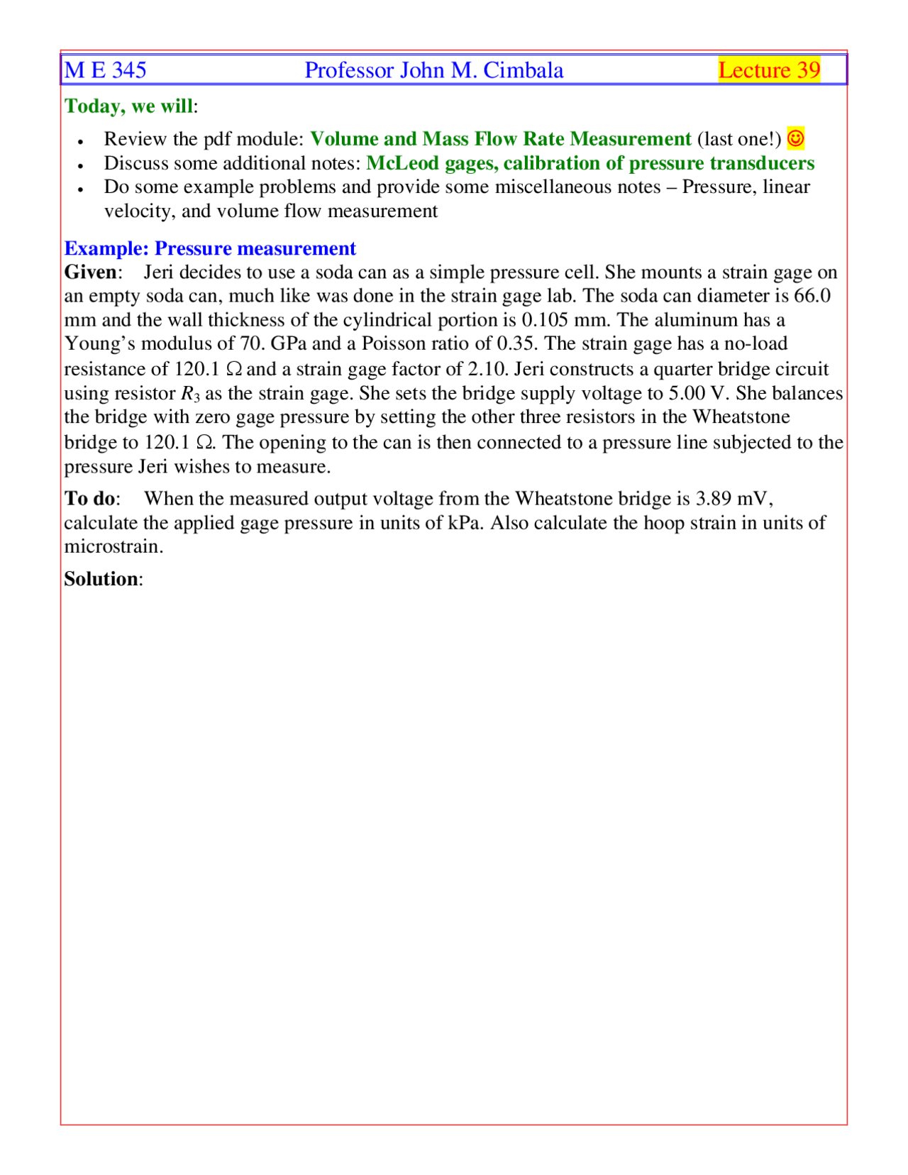 Volume And Mass Flow Rate Instrumentation Measurements Statistics