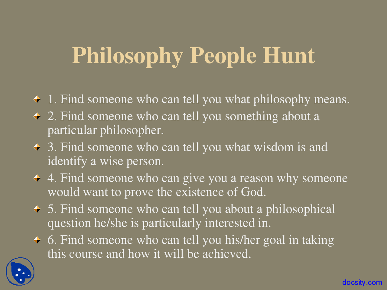 Introduction Introduction To Philosophy Lecture Slides Docsity