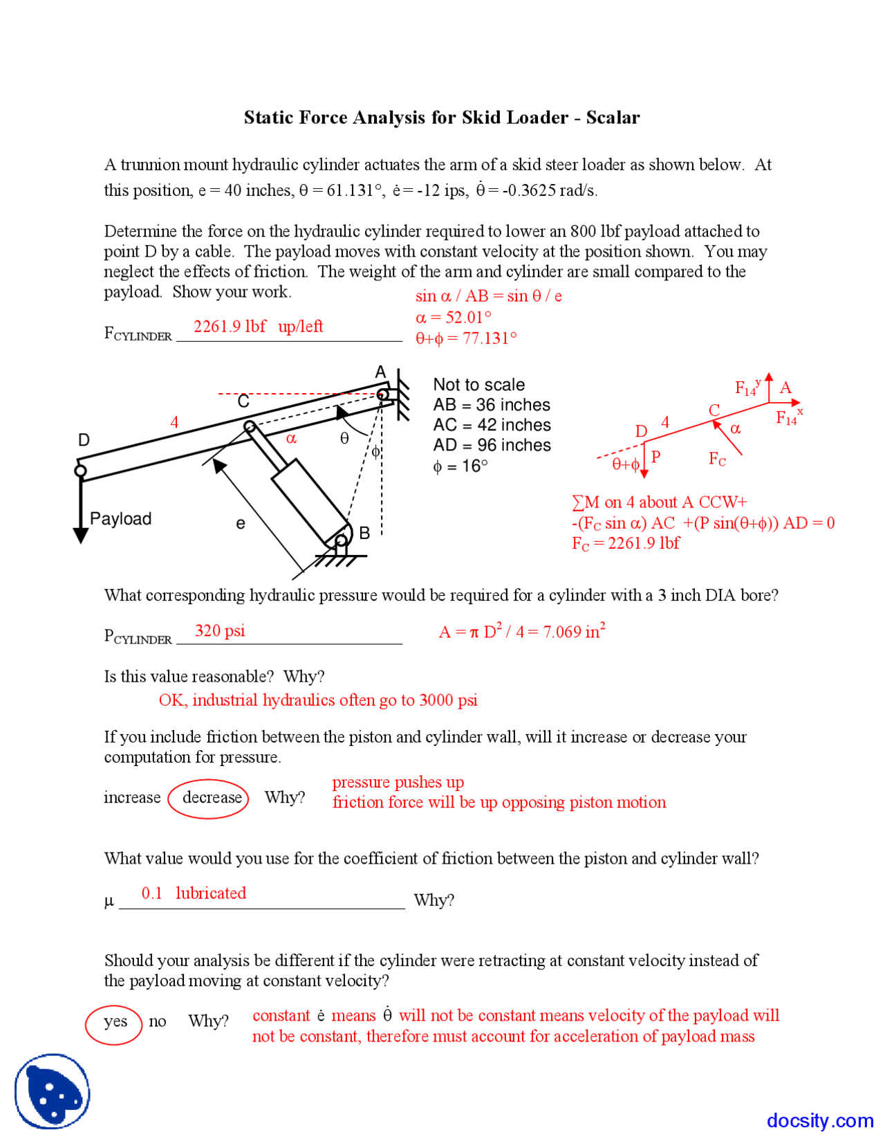Static Force Analysis - Computer-Aided Analysis of Machine Dynamics ...