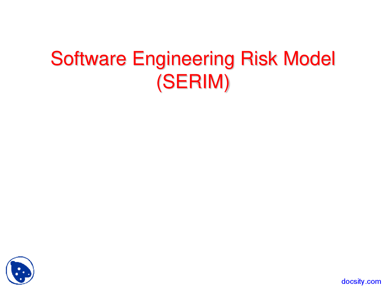 SERIM - Software and Systems Project Management - Lecture Slides ...