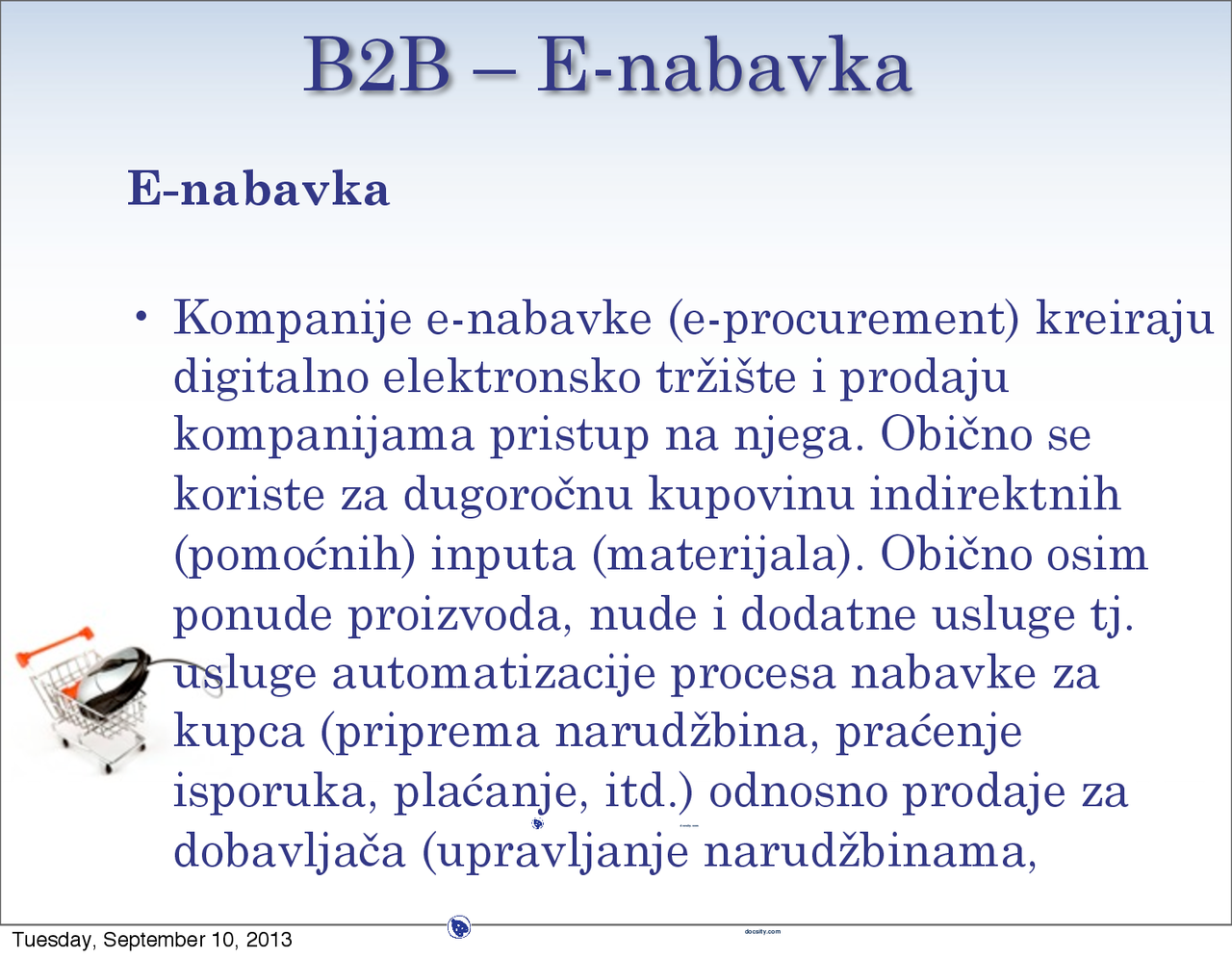 E nabavka-Slajdovi-Elektronsko poslovanje-Ekonomija-8 | Slajdovi ...