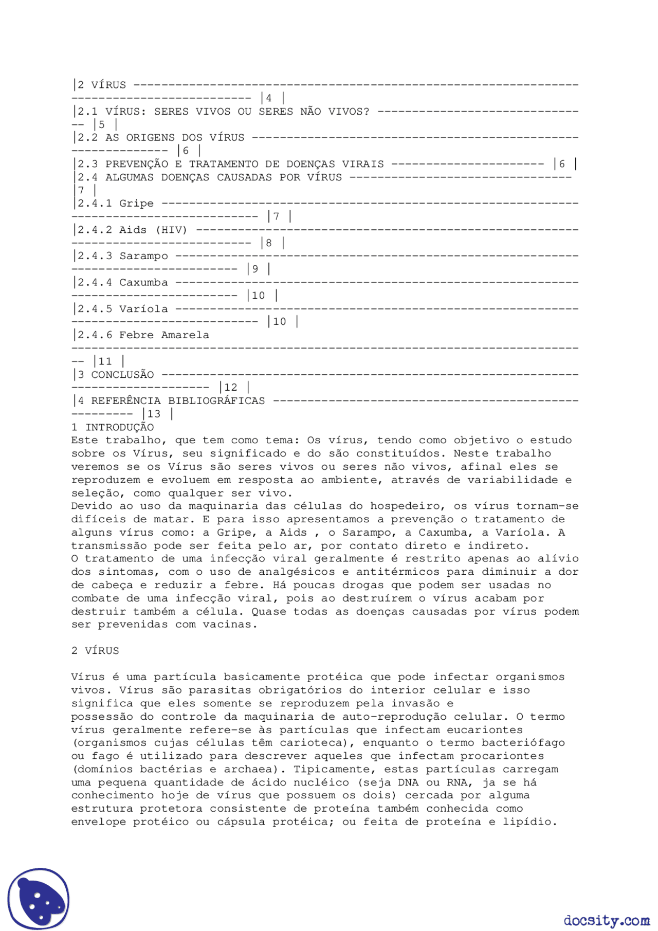 Vírus Docsity