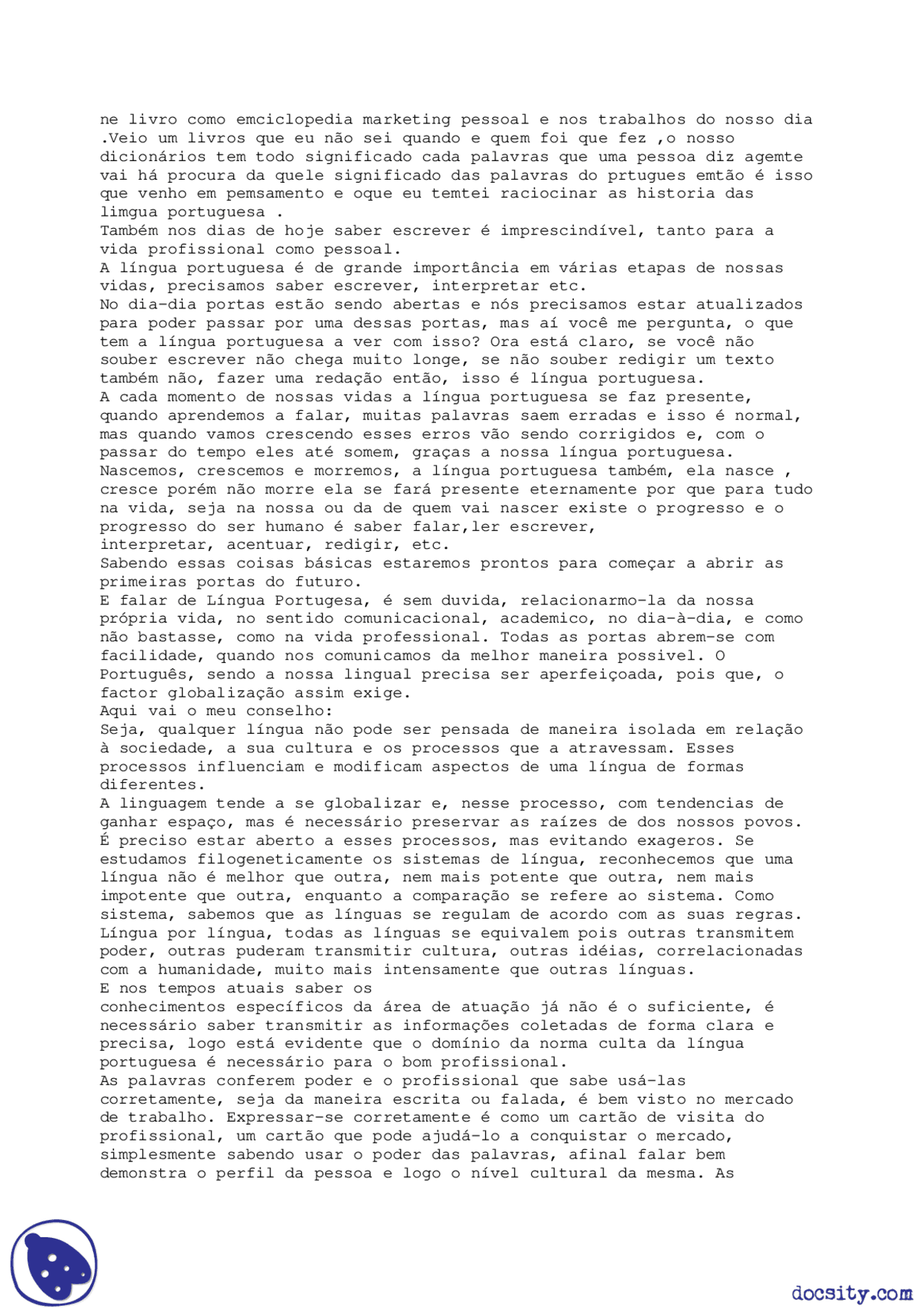 A Comunicação Docsity