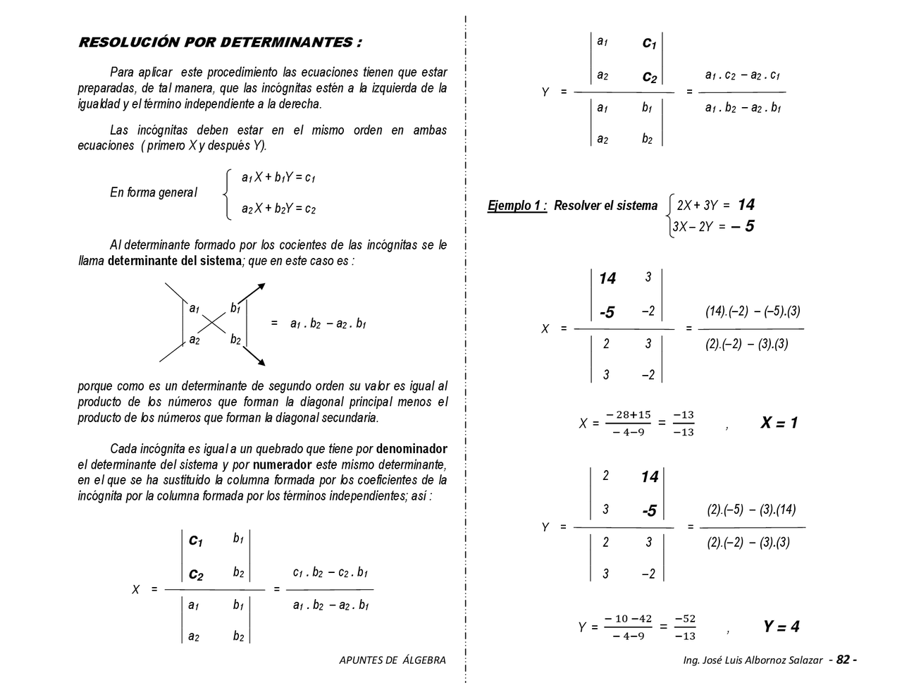 Apuntes De Algebra Part3 Apuntes De Matemáticas Docsity