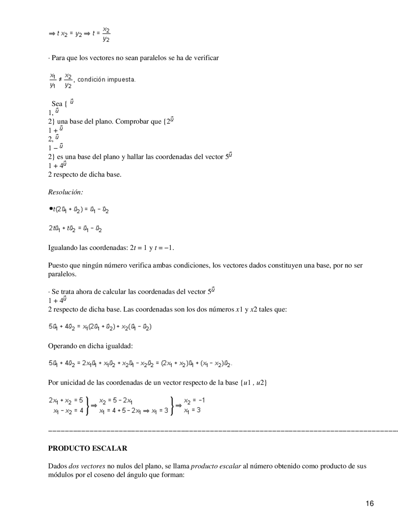 Apuntes Sobre Los Vectores Y Números Complejos Part2 Docsity