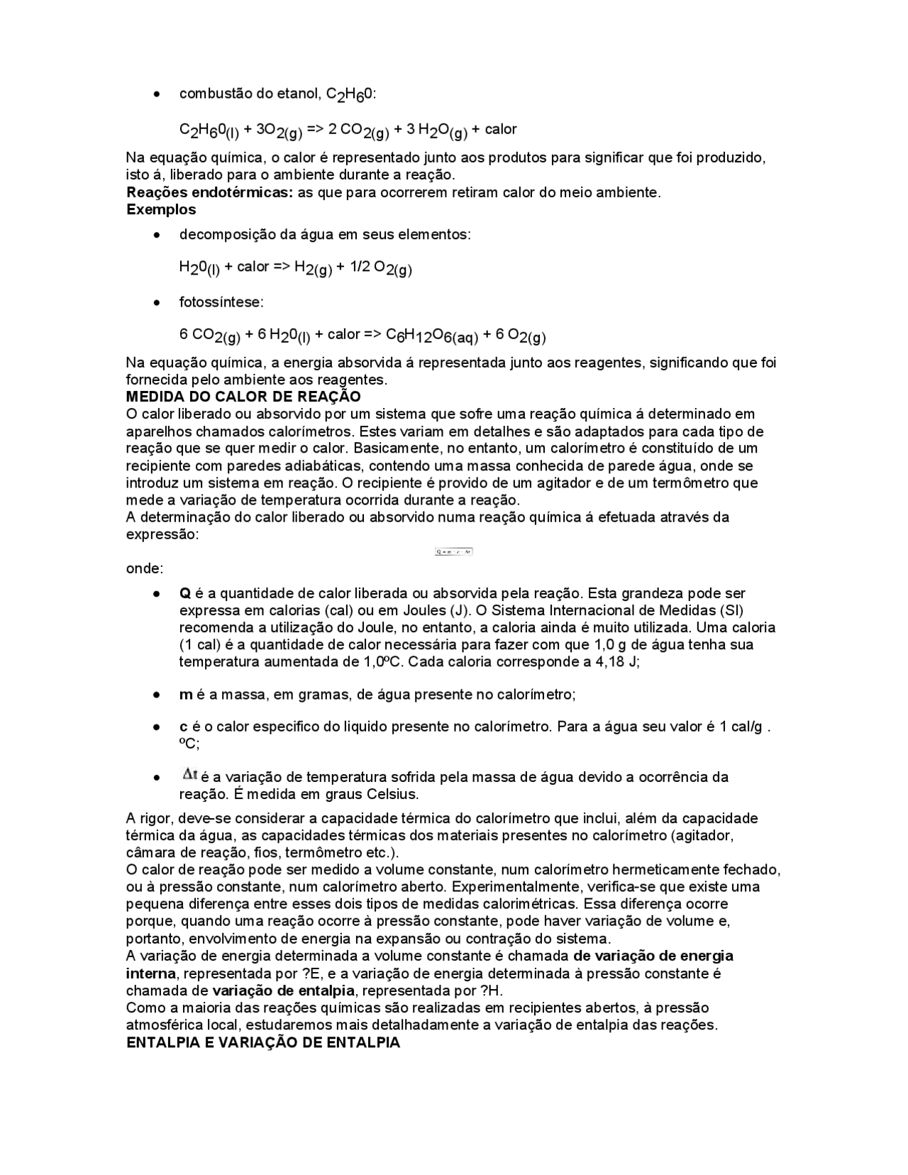 As Reações Químicas Parte2 Docsity