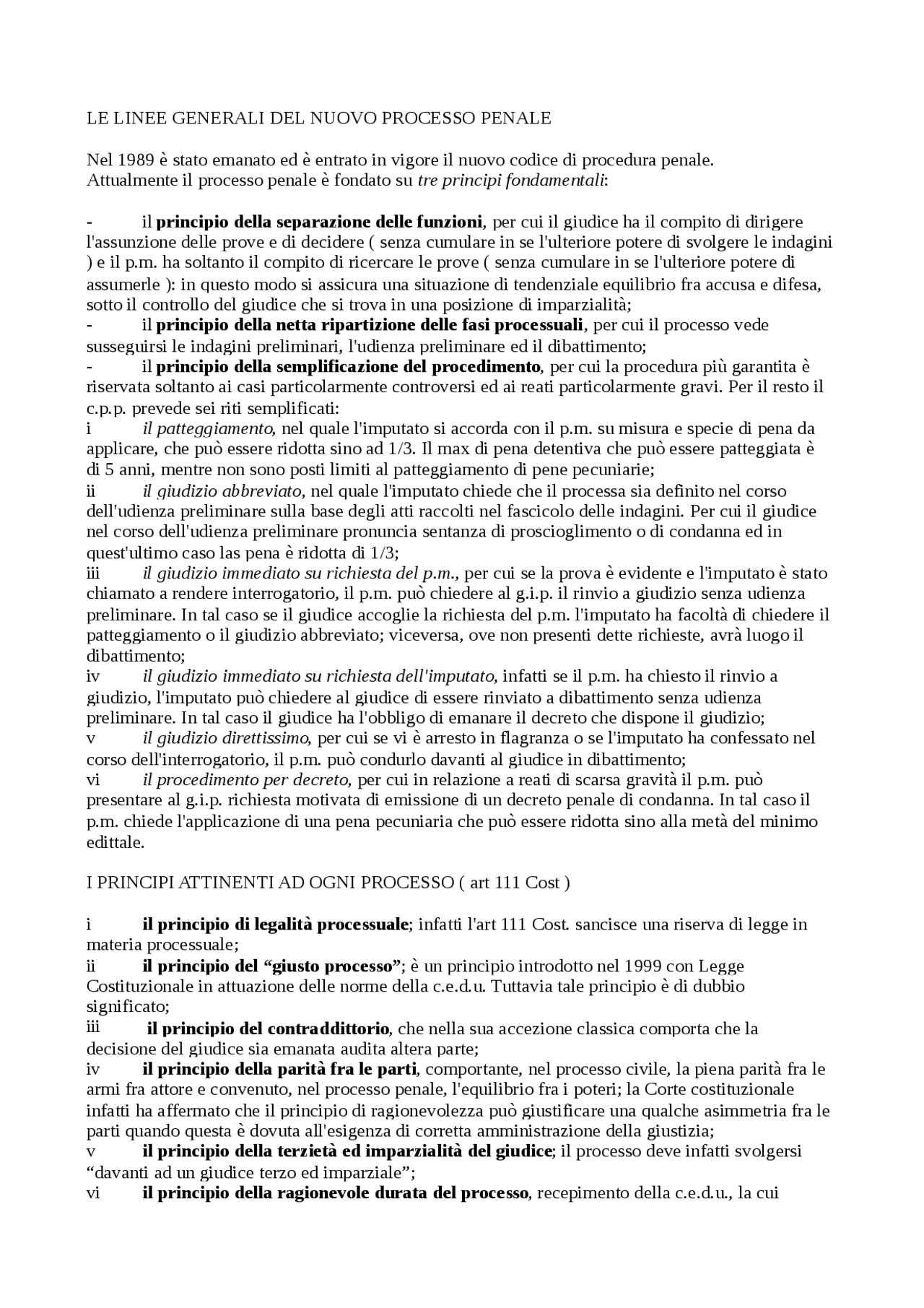 Procedura Penale Tonini Docsity