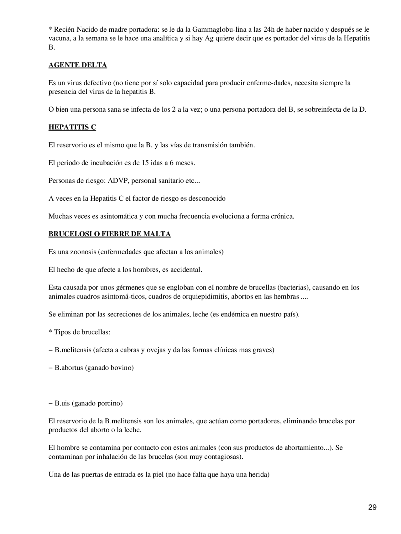 Apuntes Sobre Las Enfermedades Infecciosas Parte3 Docsity