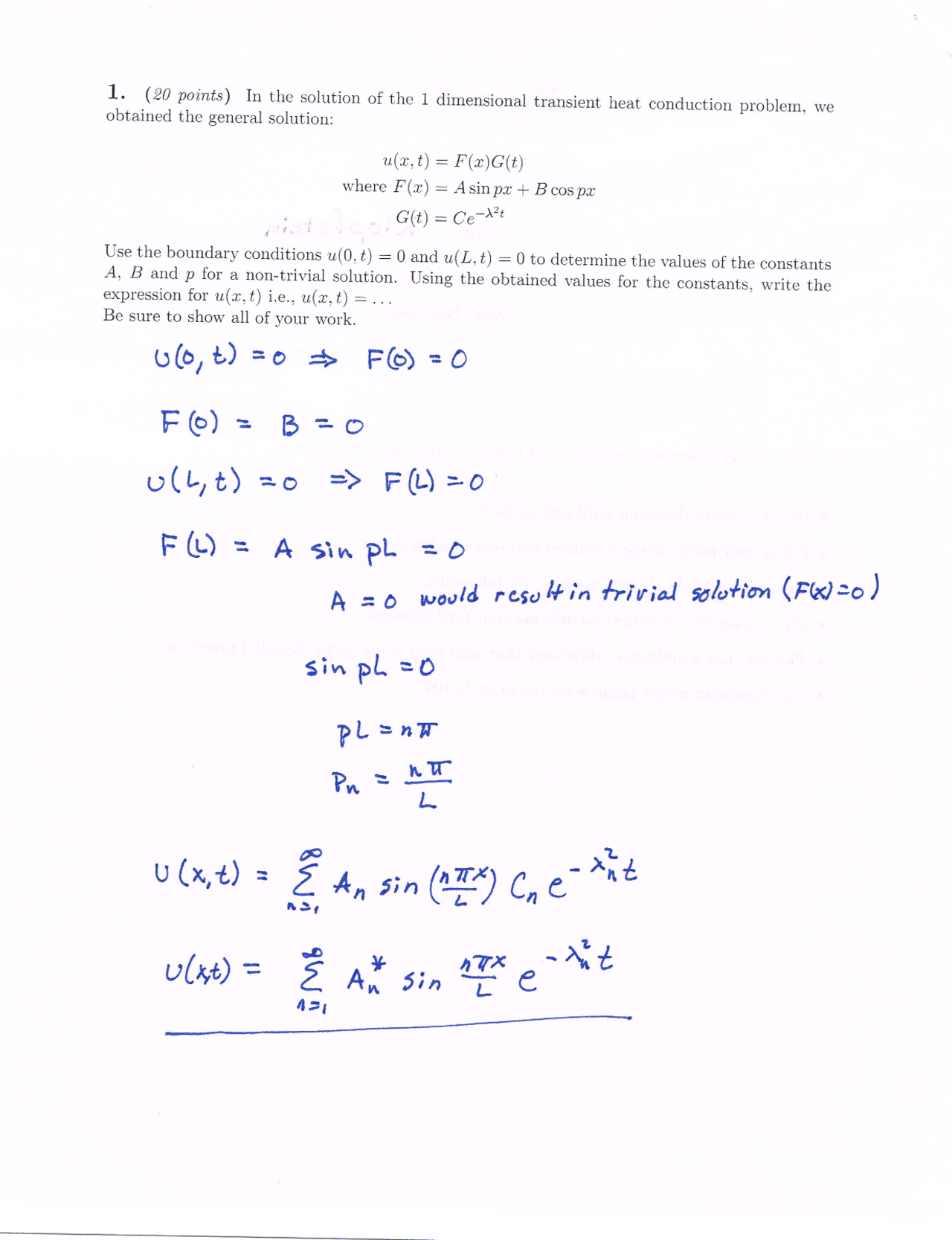 4 Solved Questions for Exam 2 - Mechanical Analysis-Engineering | MAE ...