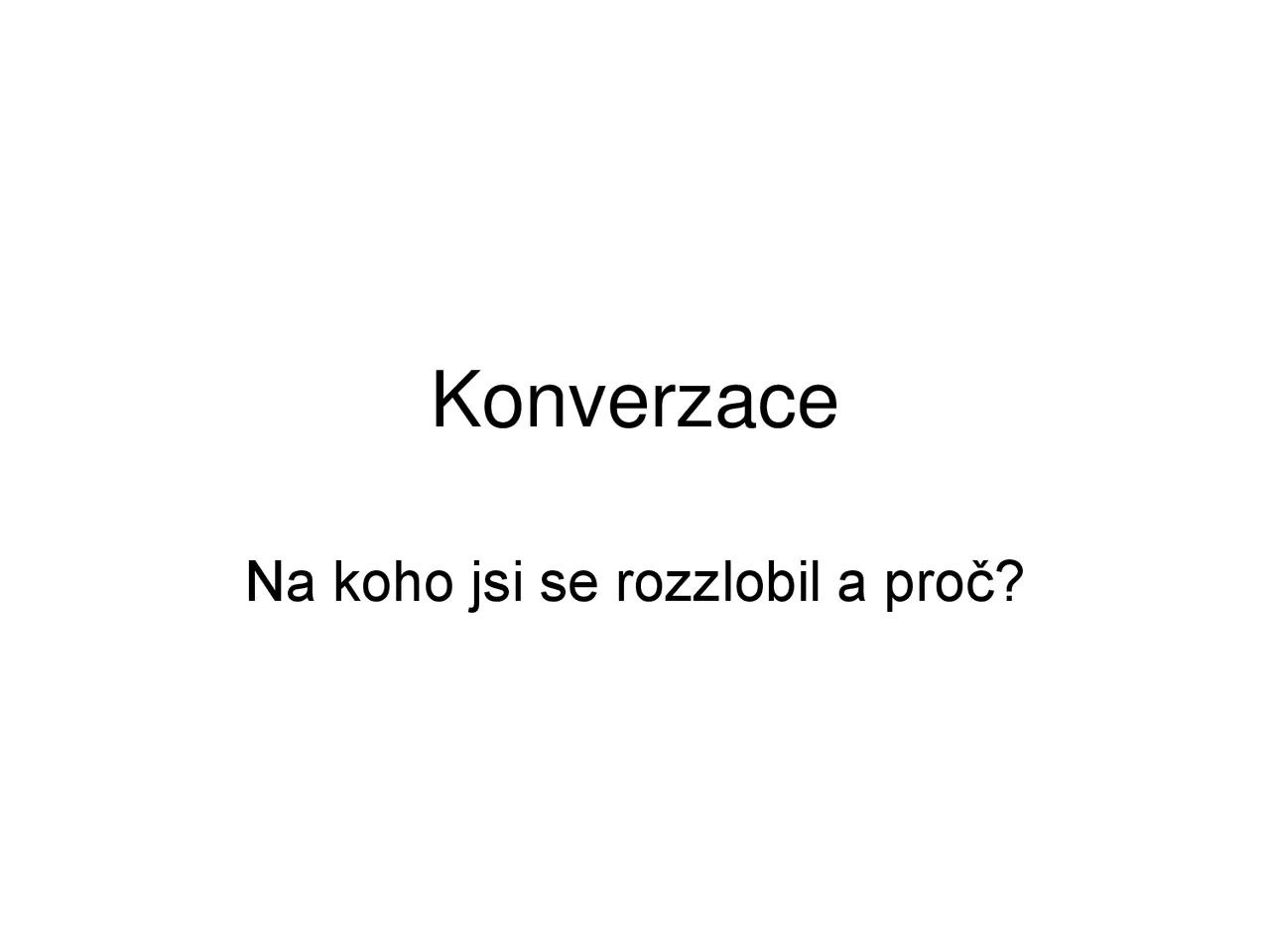 Kolja Elementary Czech Lecture Slides Docsity
