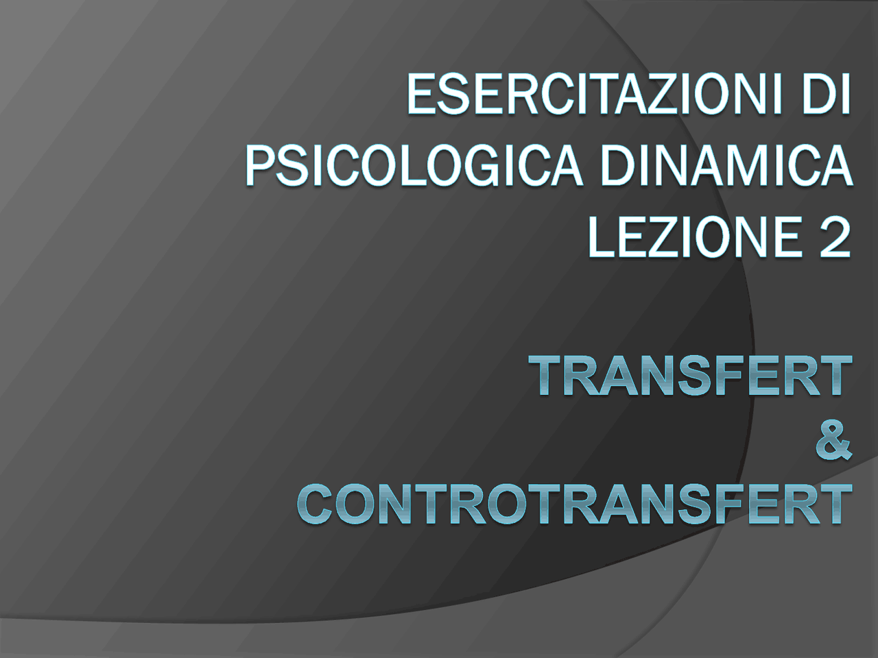 Slide Transfert Docsity