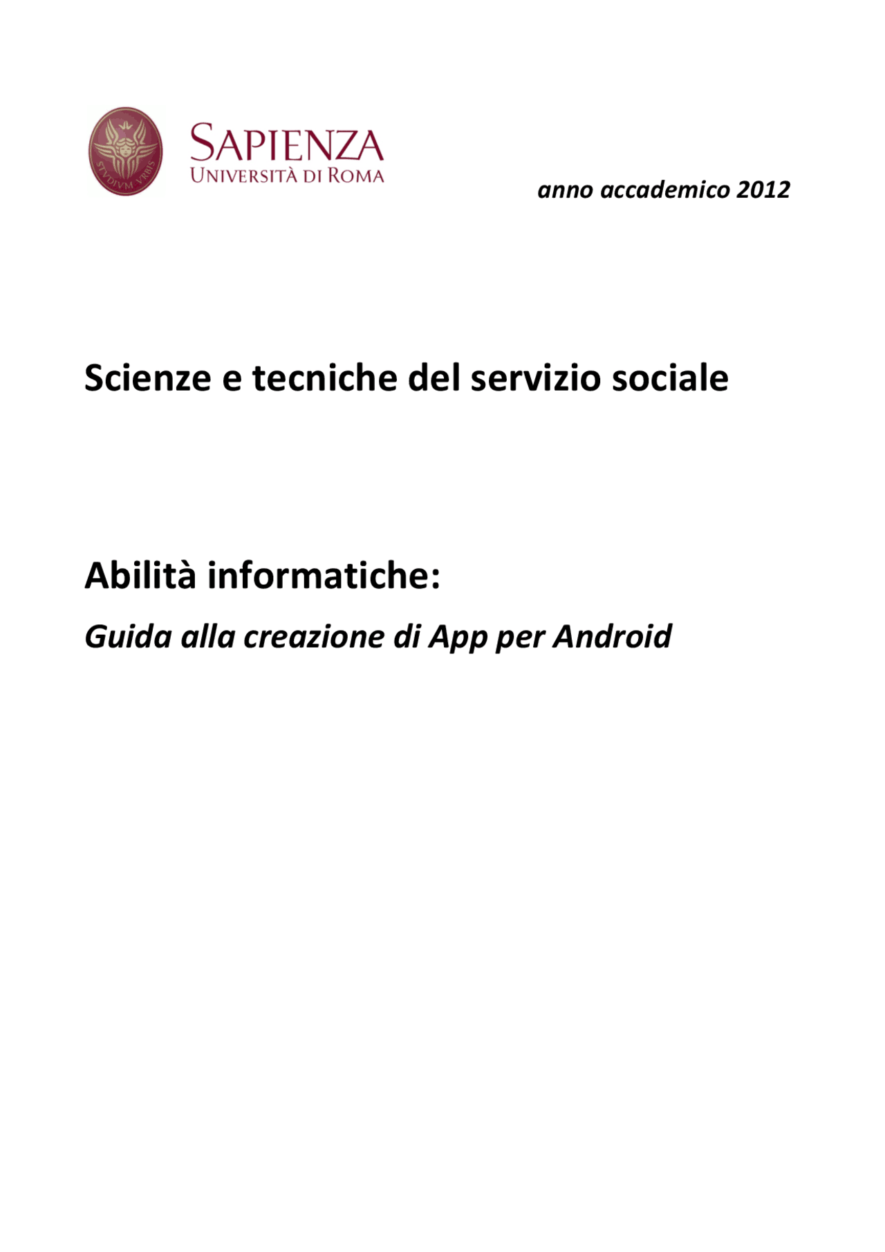 Slide Android Docsity