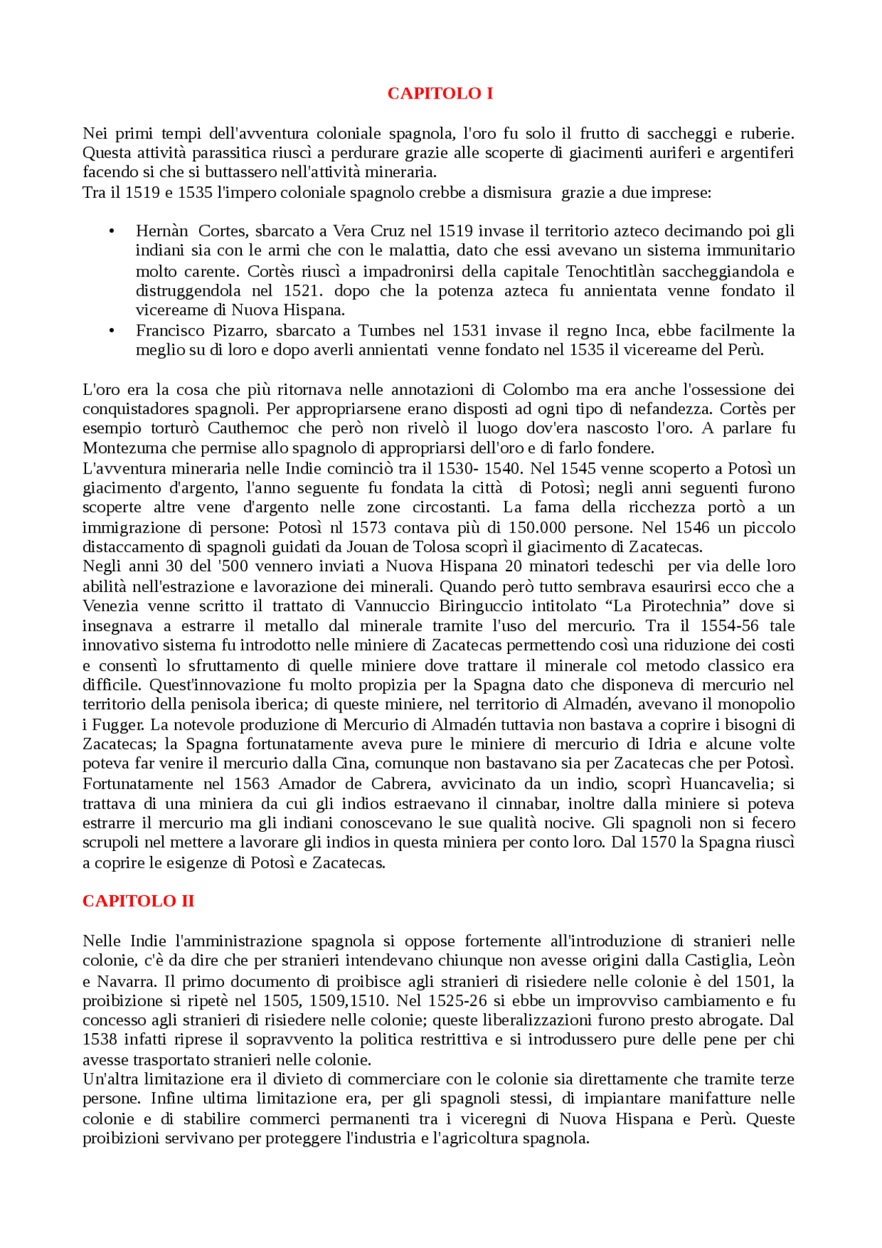 Conquistadores Pirati Mercatanti Docsity