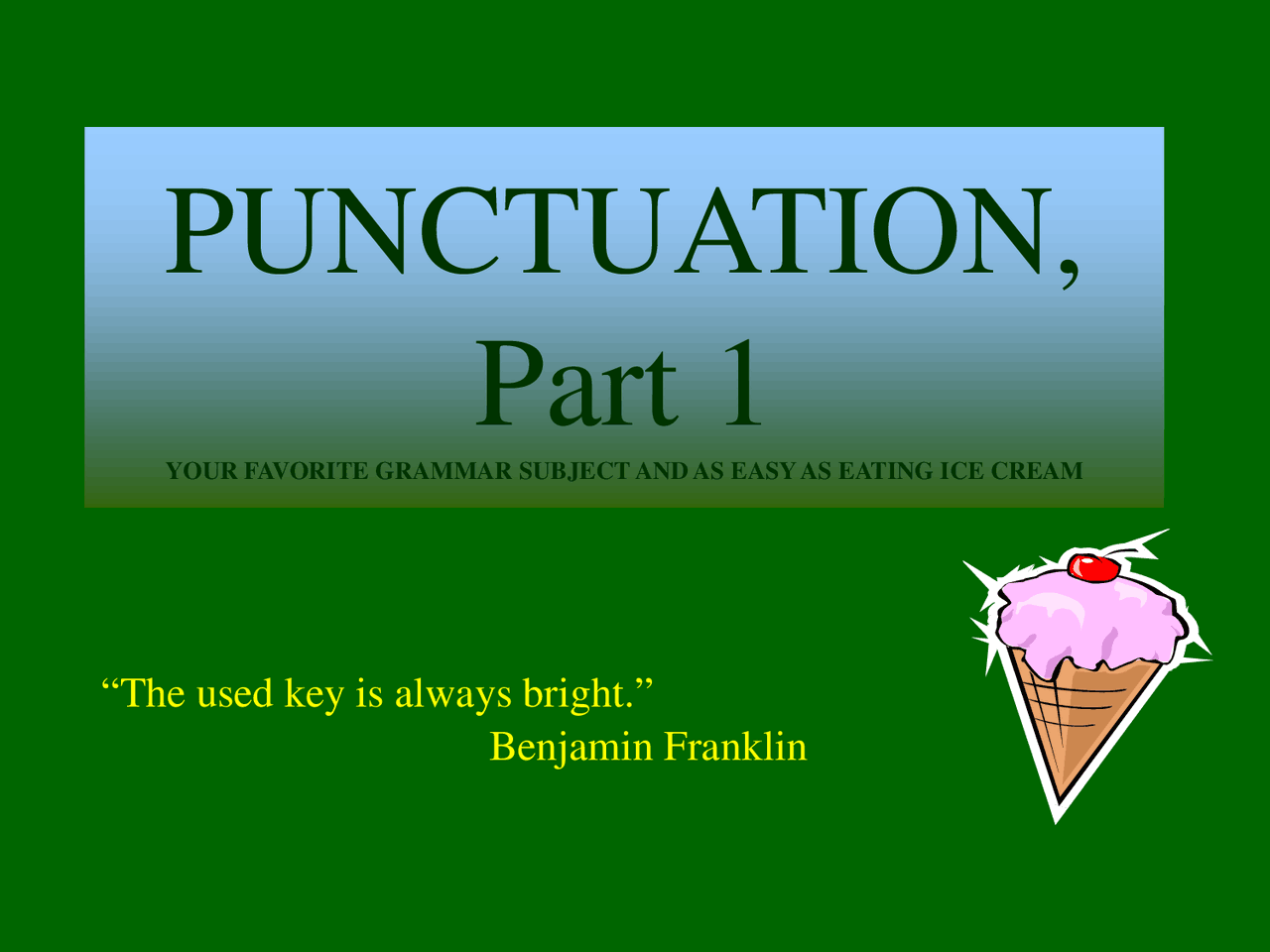 Punctuation, Colon - English Language - Lecture Slides | Slides English ...