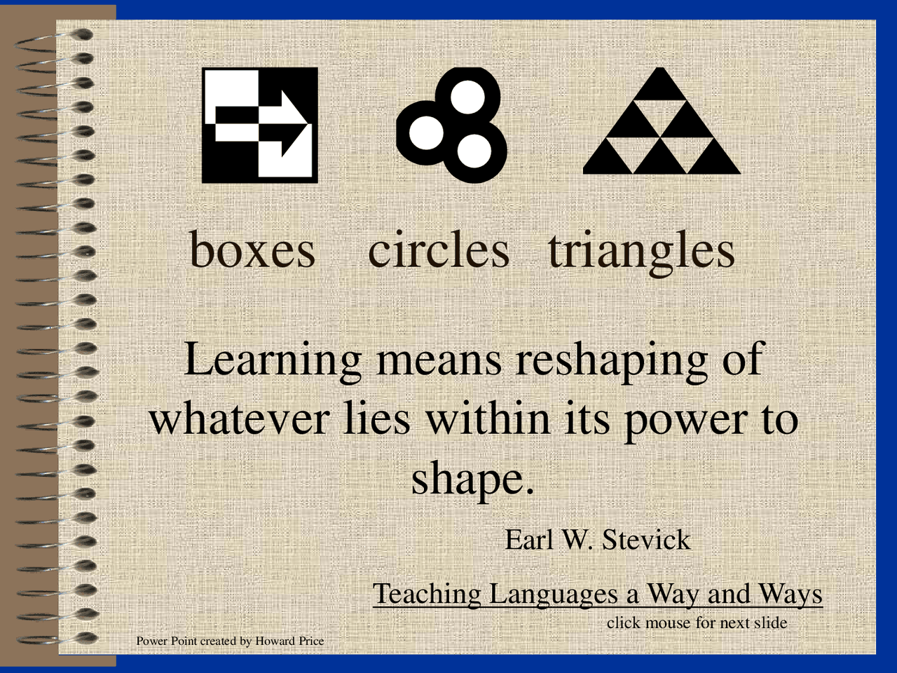 The Inner Eye - English Language - Lecture Slides | Slides English Language | Docsity