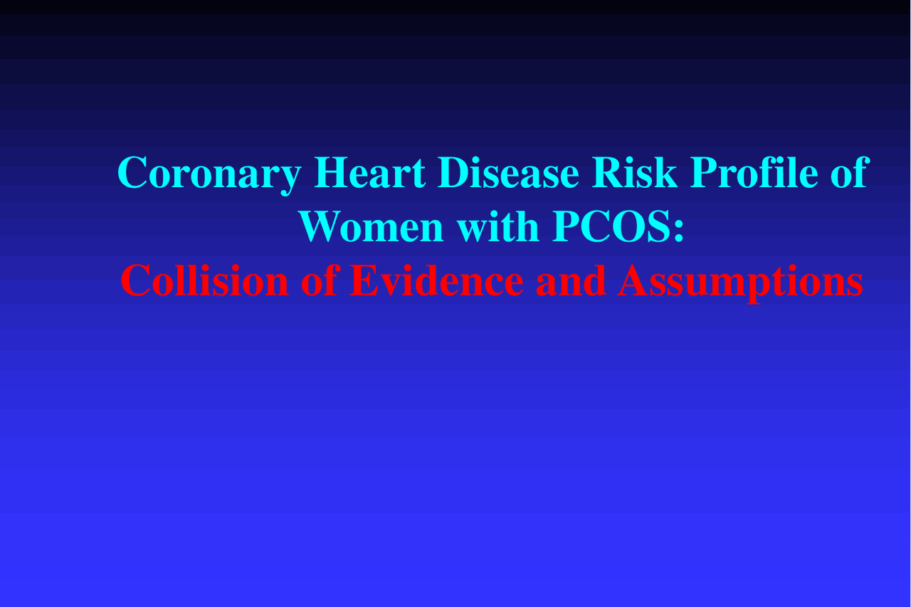 Collision Of Evidence Health Lecture Slides Docsity