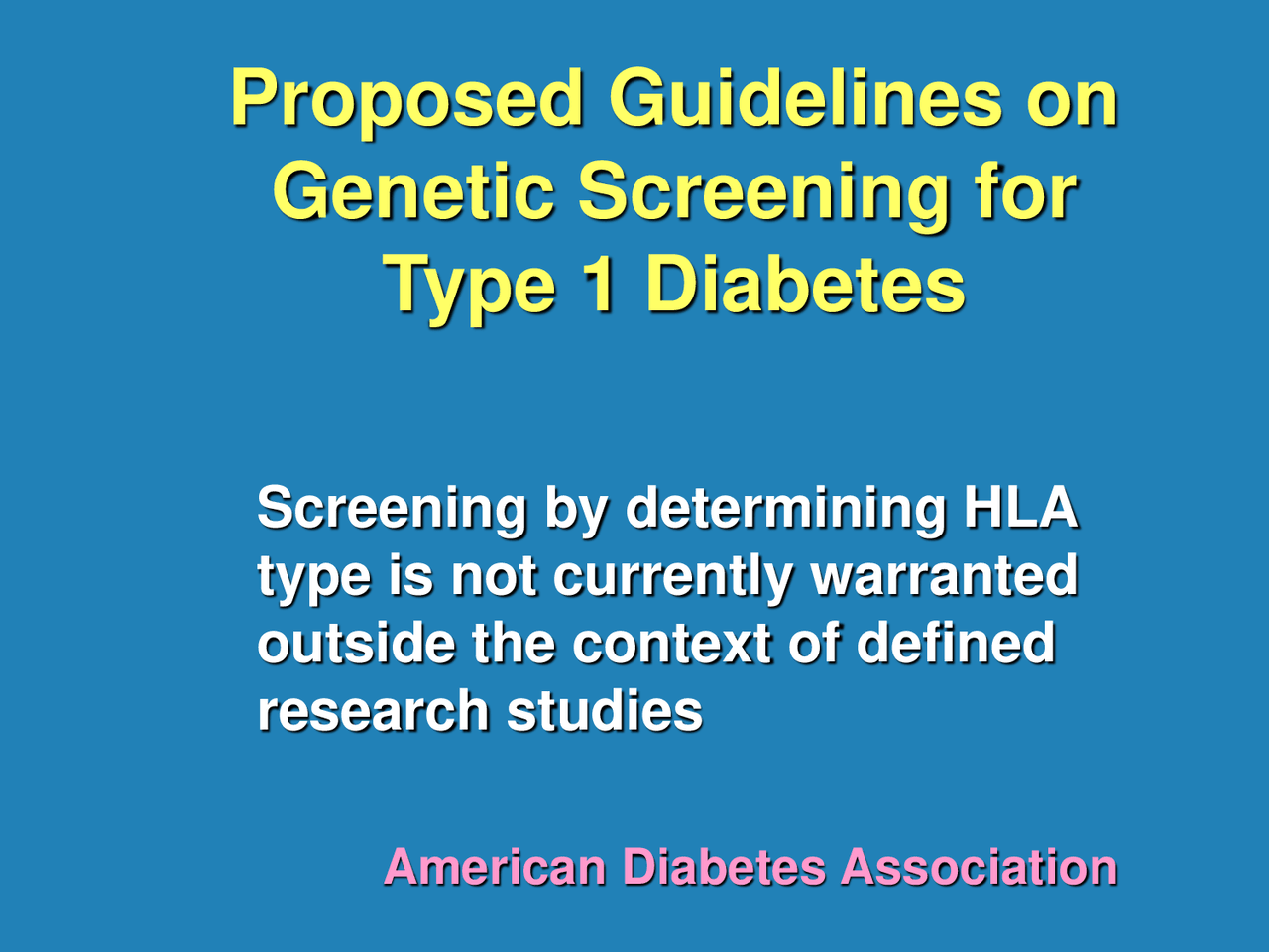 Genetic Screening Health Lecture Slides Docsity
