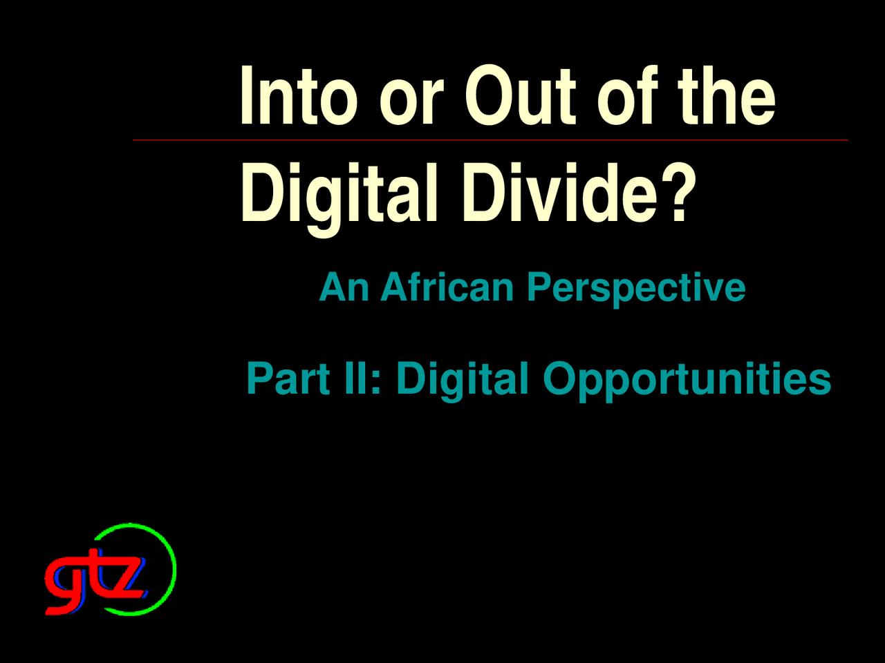 Digital Opportunities Health Lecture Slides Docsity