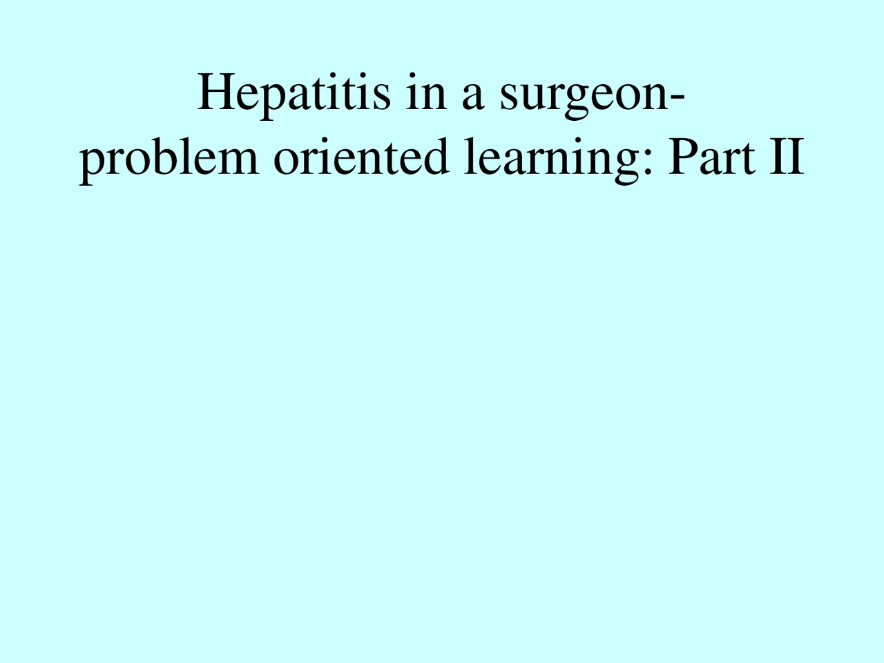 Surgeon Health Lecture Slides Docsity