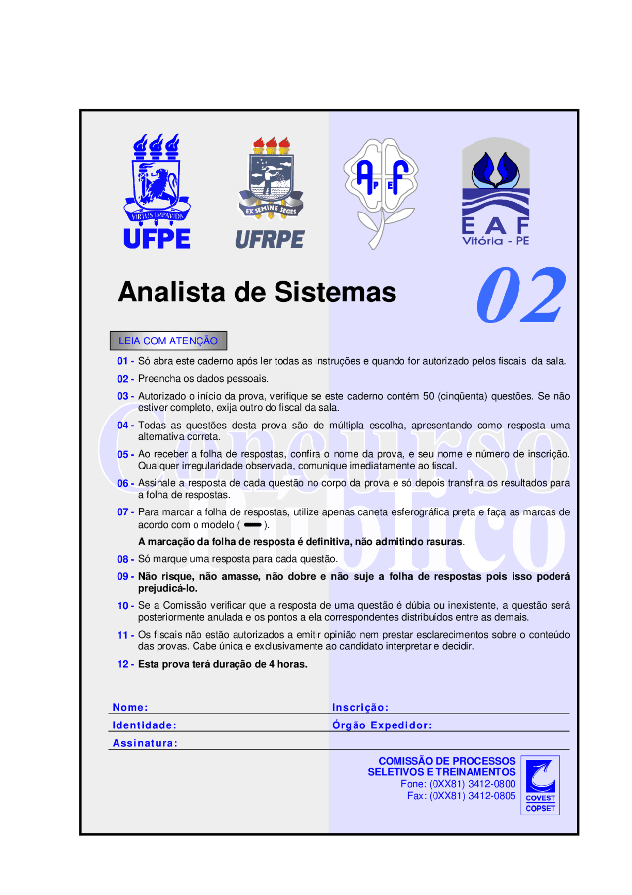 Analista De Sistemas Docsity