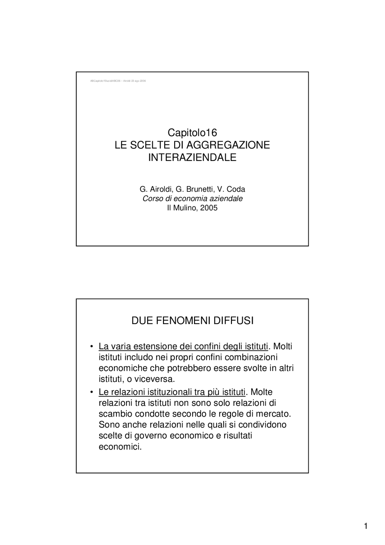 Slides Economia Aziendale Docsity