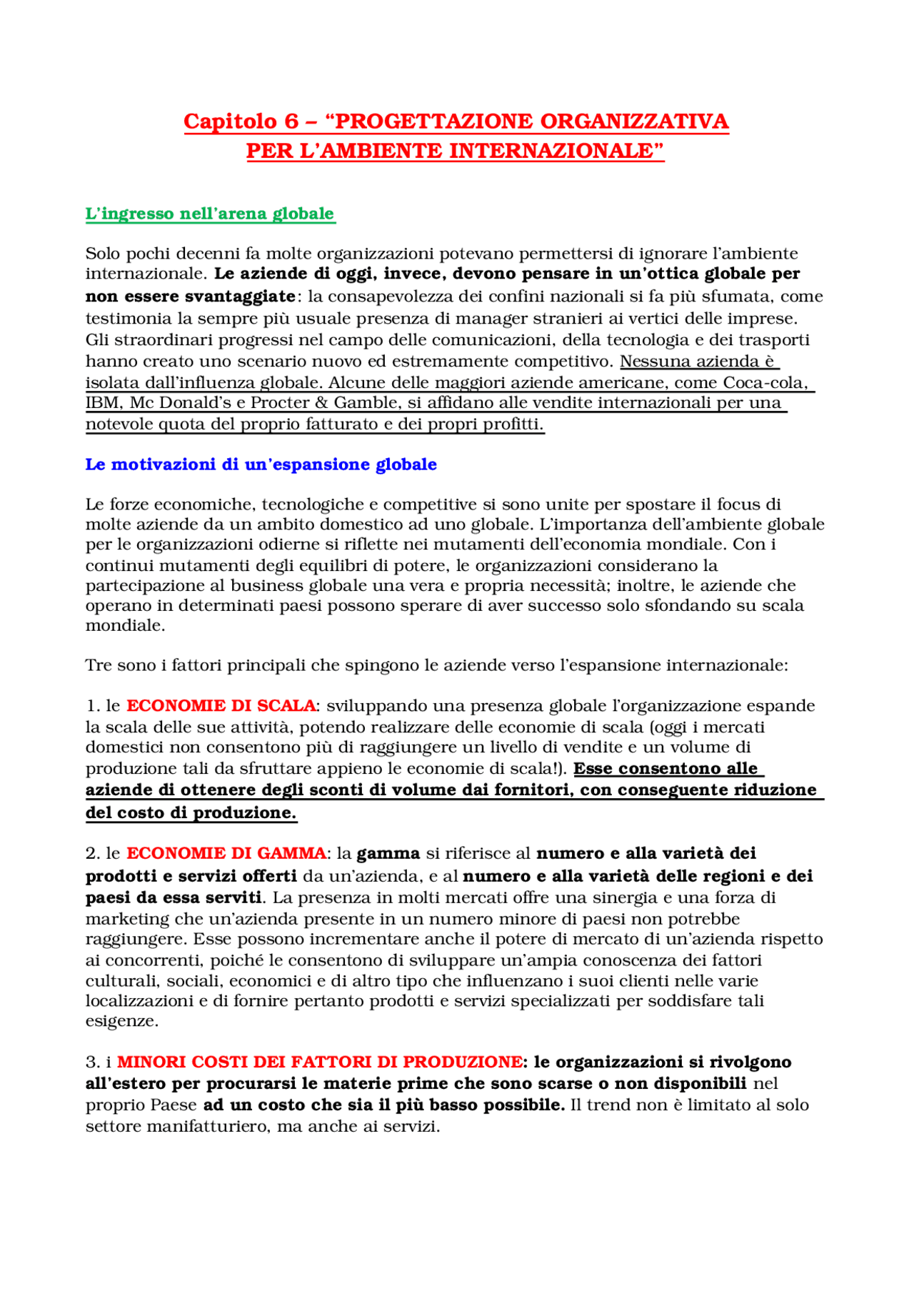Capitolo 6 versione definitiva daft - Docsity
