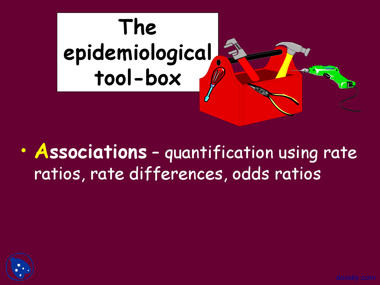 Associations Health Lecture Slides Docsity